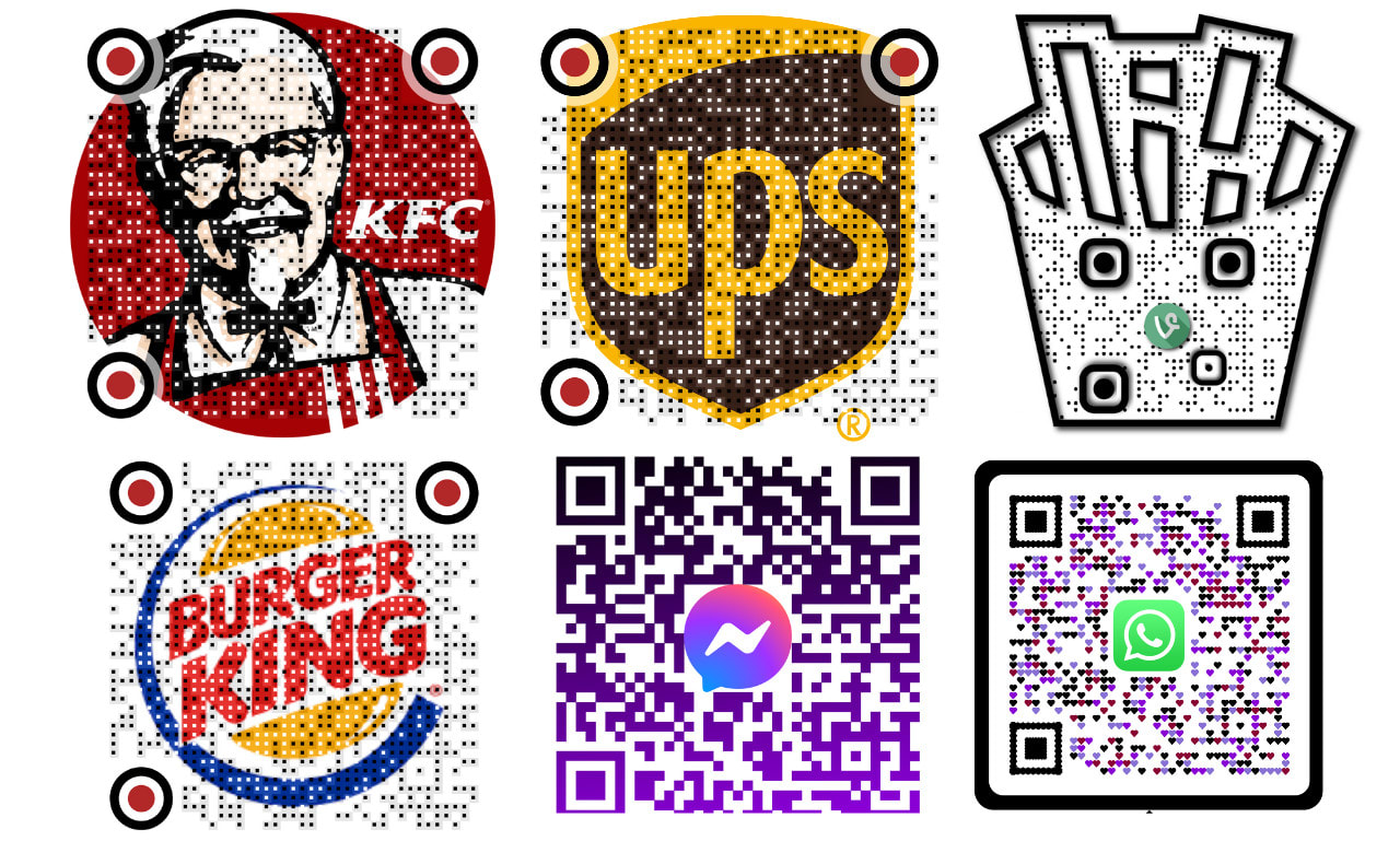 Qr Con Logo Pink Nail Business Card QR Code Template | PosterMyWall