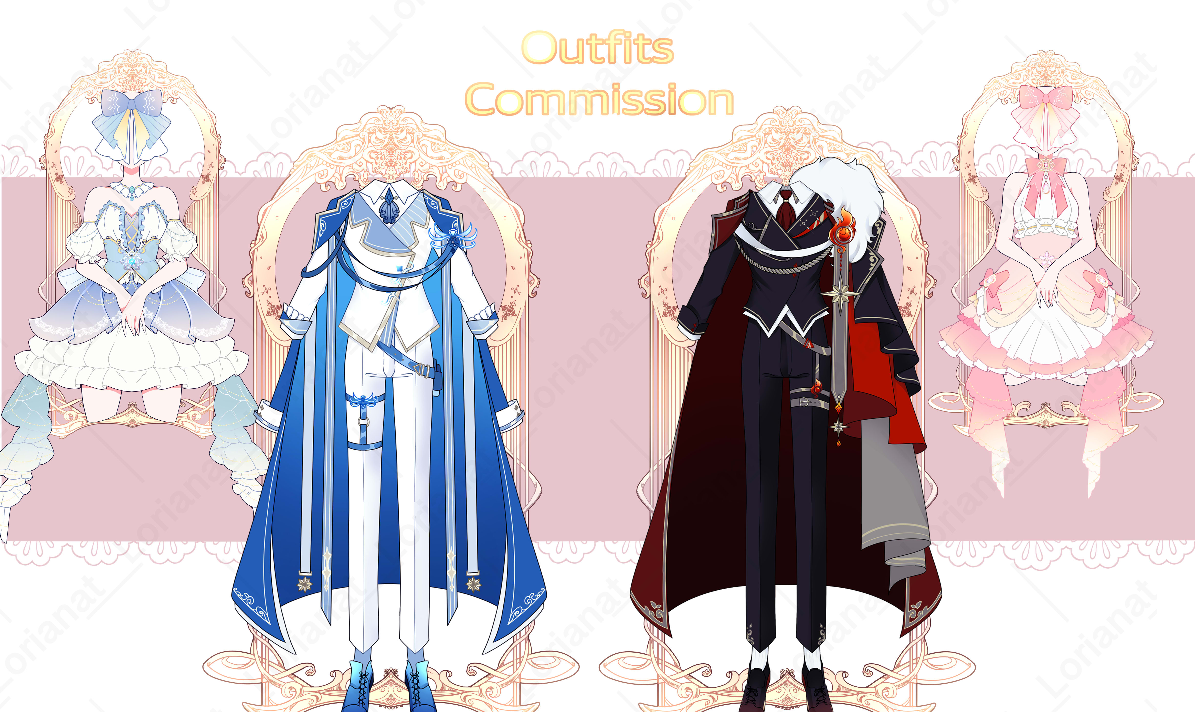 Design An Outfit Or Costume For Your Character,oc,vtuber