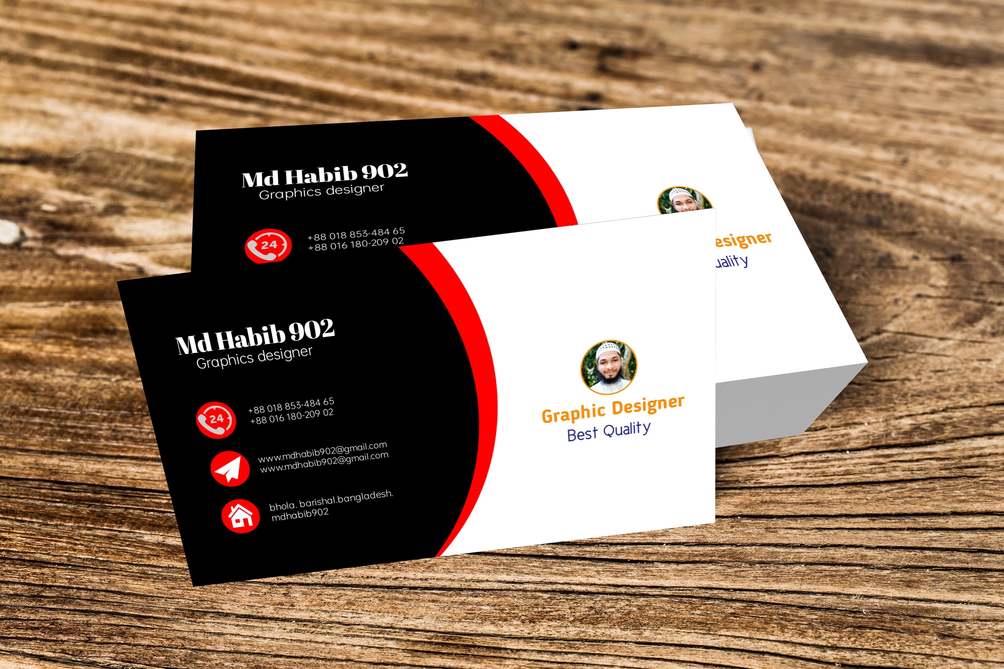 Graphic Design Professional Business Cards White Professional Business