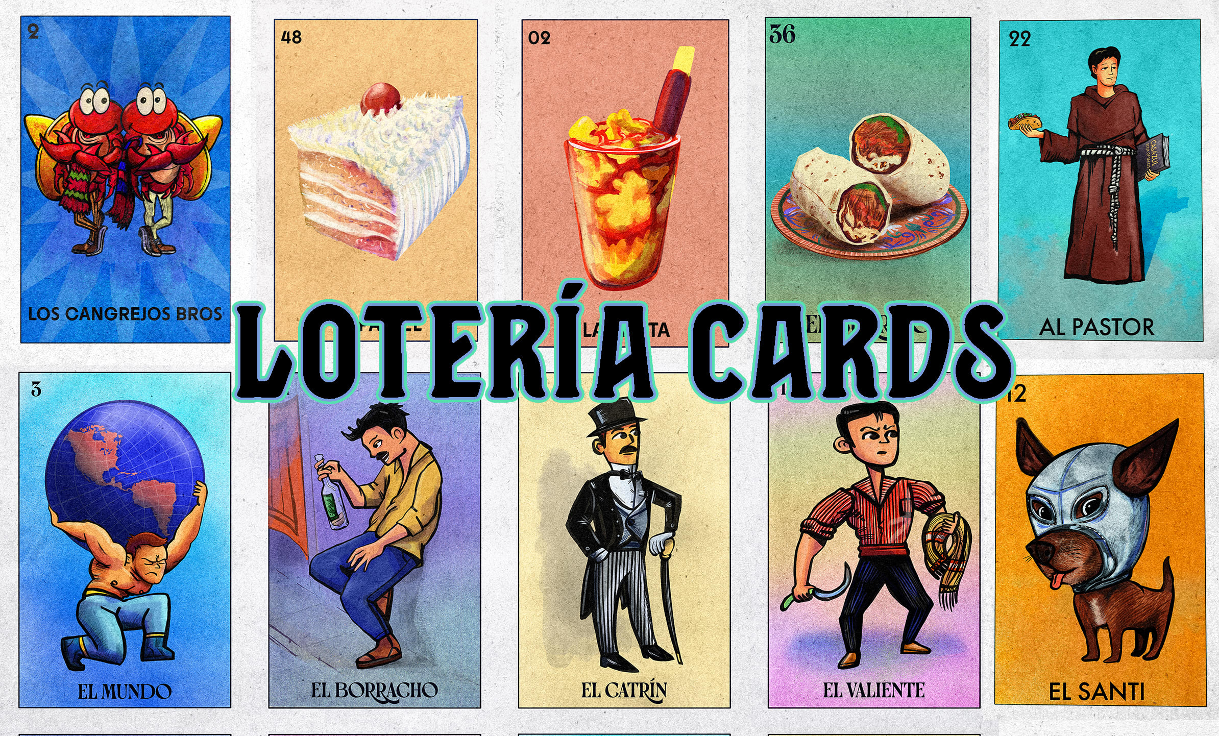 Draw your loteria cards, mexican theme millenial, zoomers art dia🏸 ...