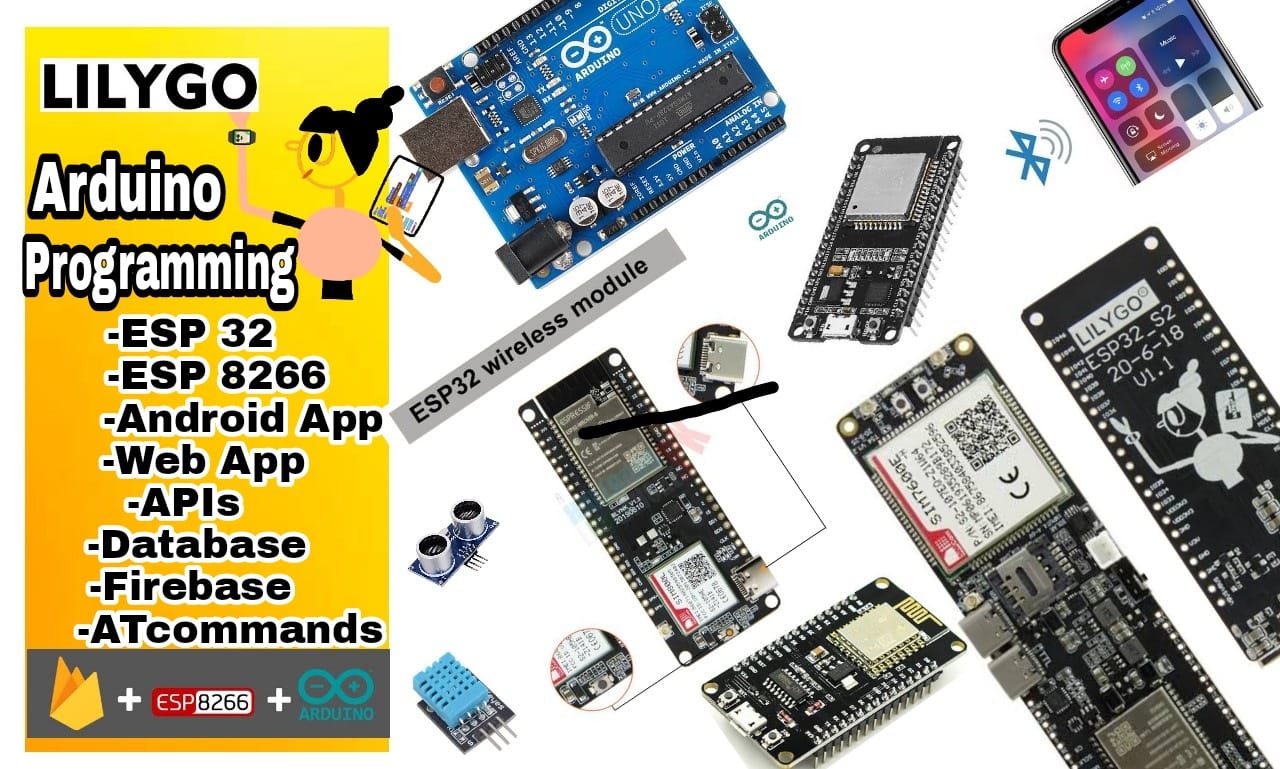 Do Arduino Projects, Nodemcu, Esp32, Esp8266 Programming | emjmarketing.com