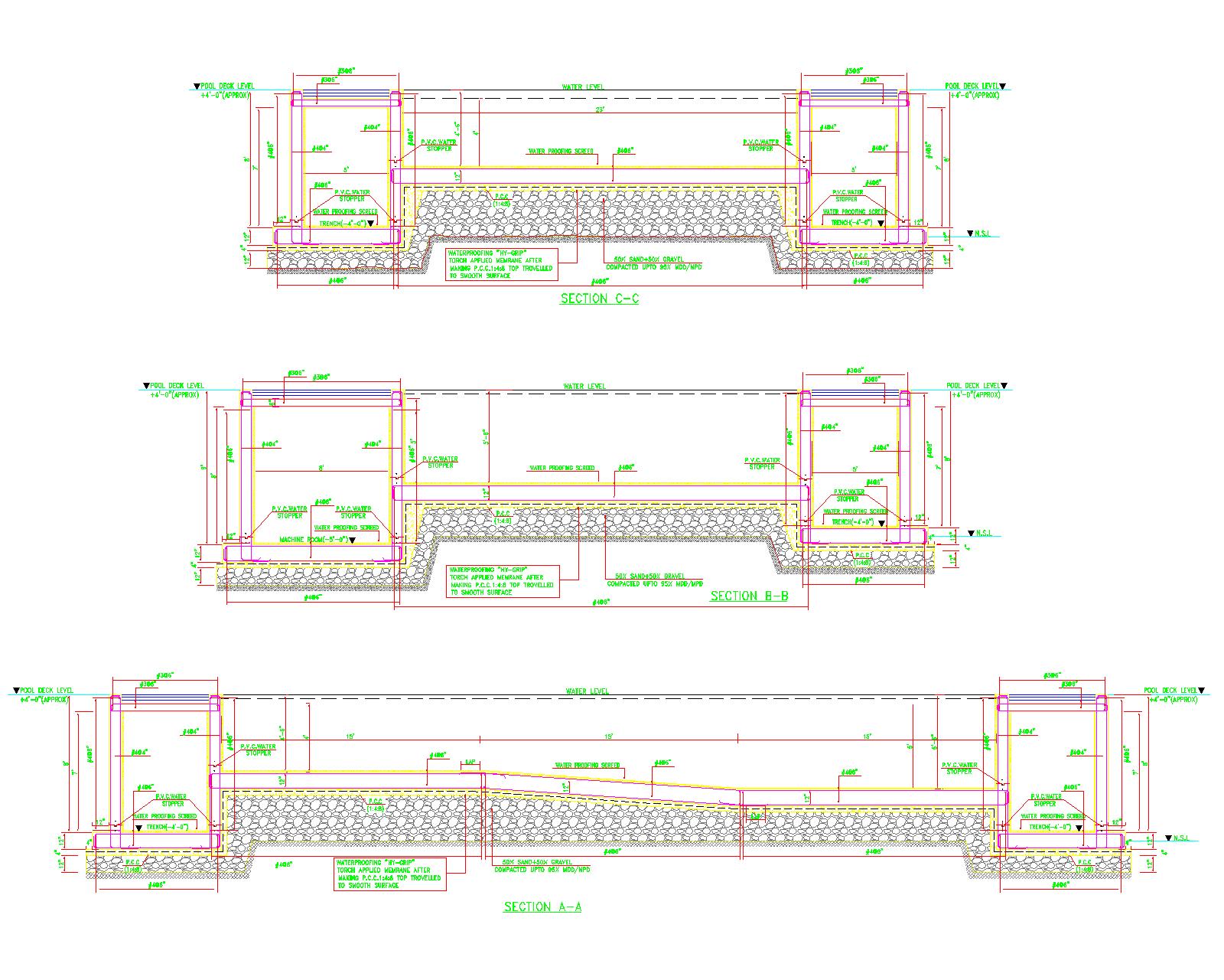 Swimming Pool Structural Design