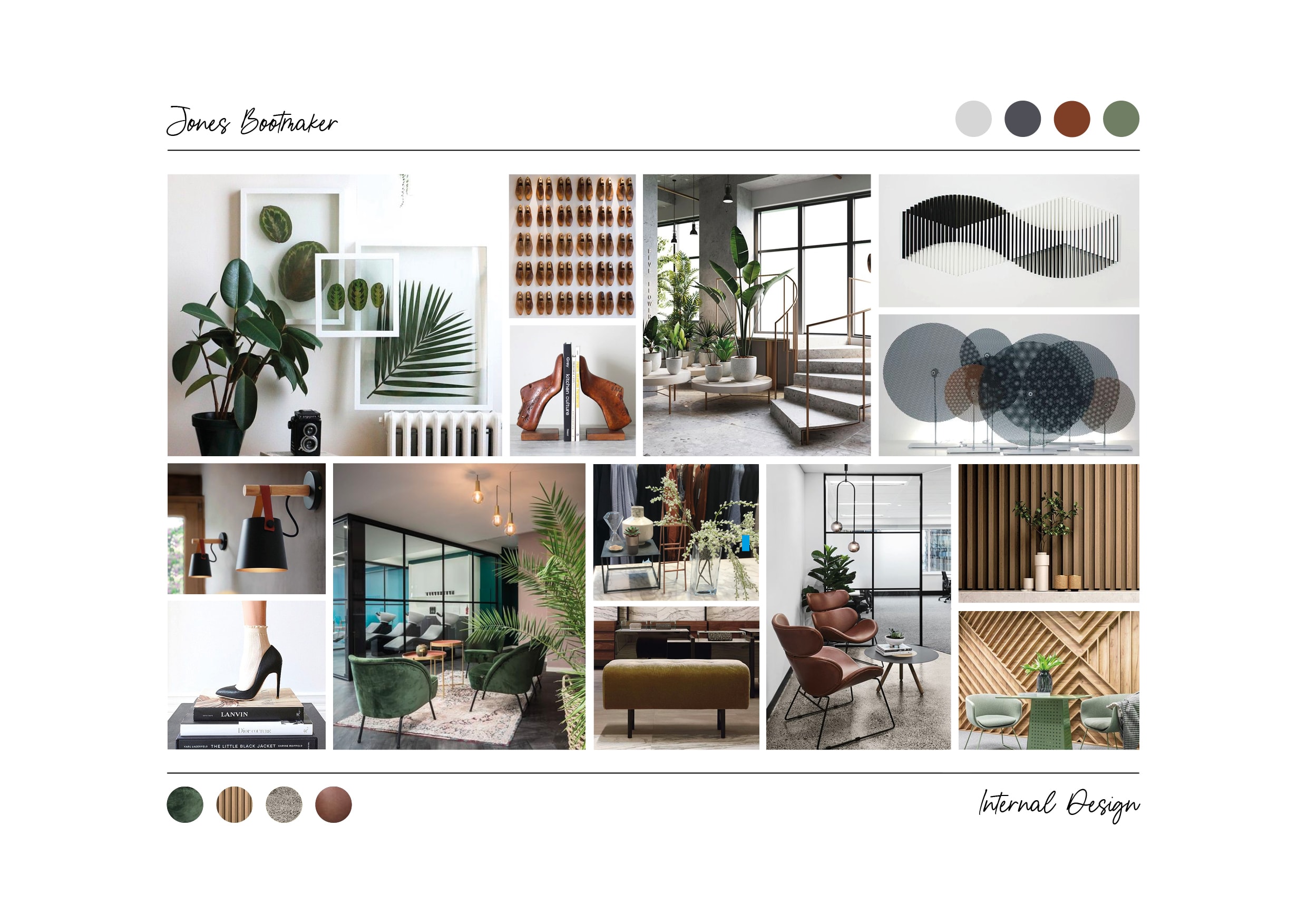Interior Design Color Boards Commercial Hospitality