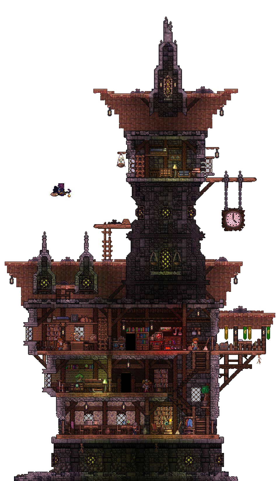 Terraria Building Ideas Terraria Bases And Buildings
