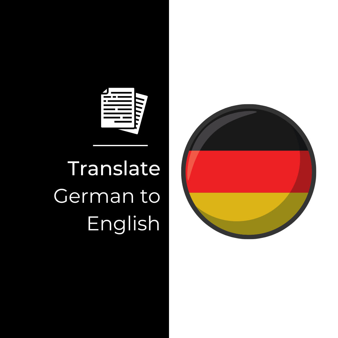 German Translation Logo Translate German To English And All Languages