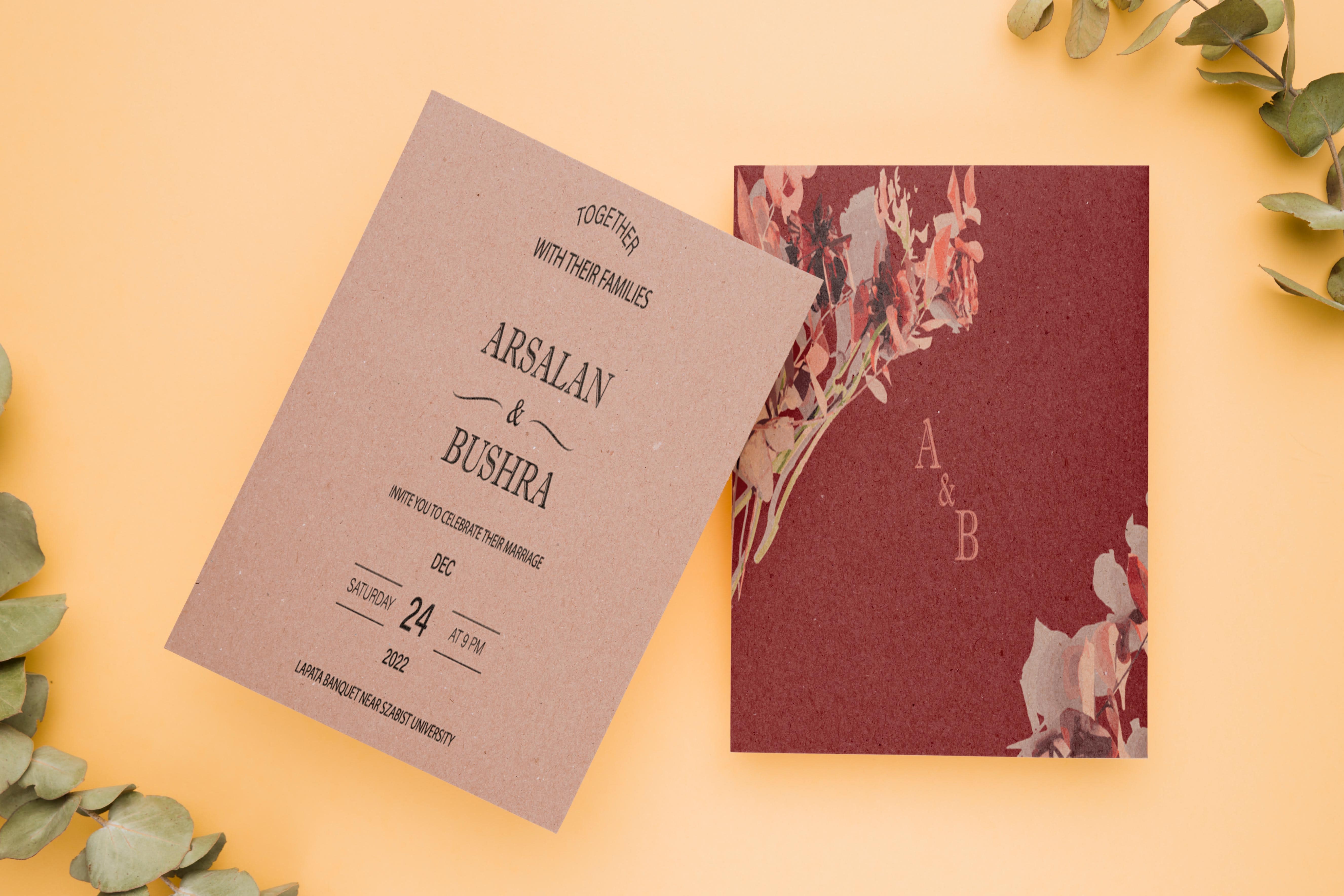 Paperless Invitations Guitar Emily McCarthy | Wedding Invitations