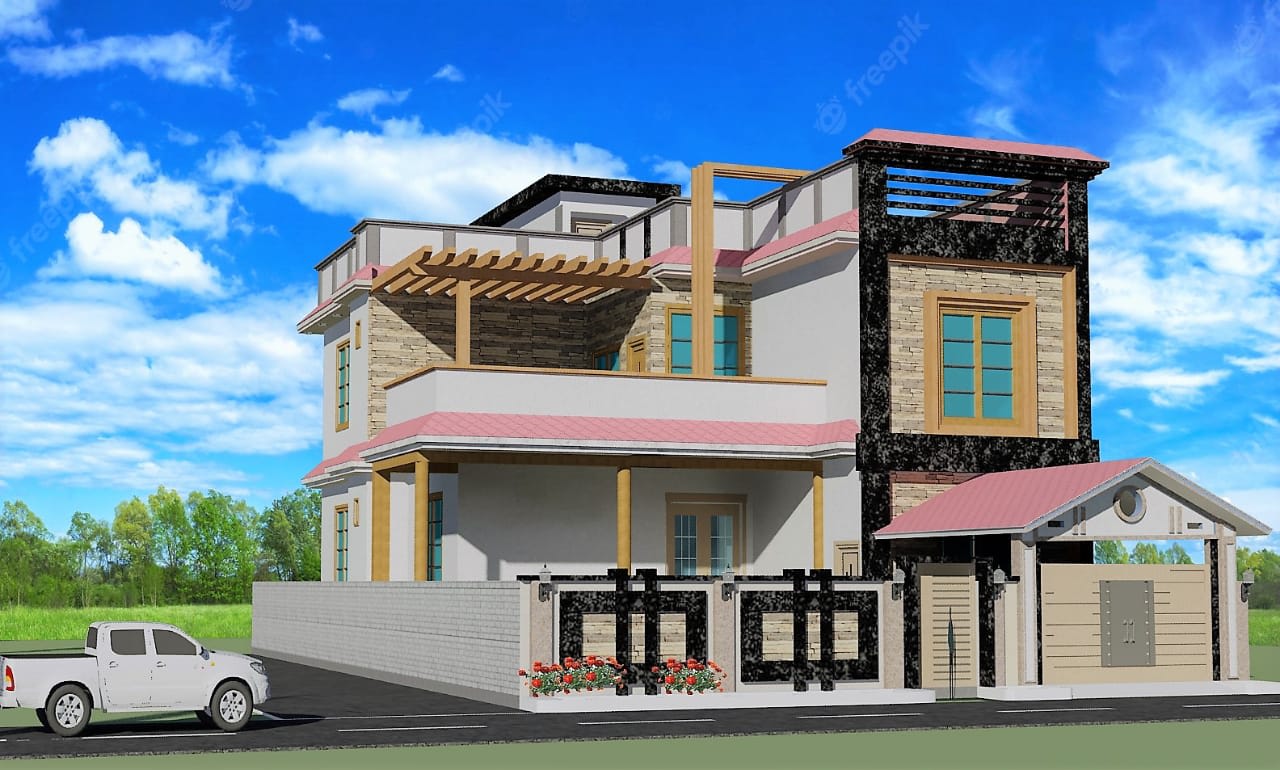 Autocad 3d House Designs
