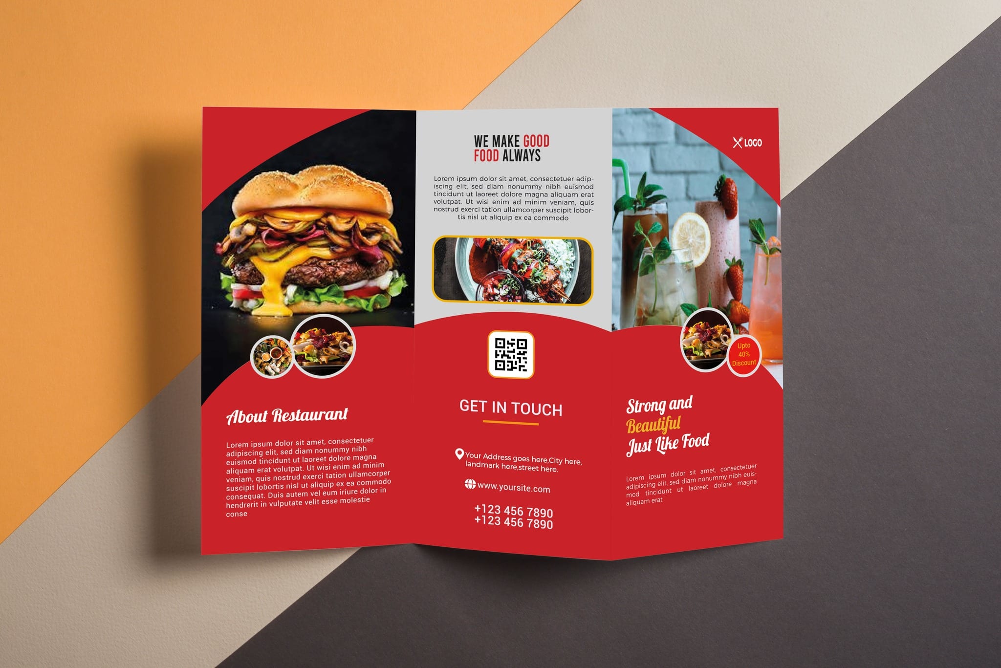 Food Product Leaflet