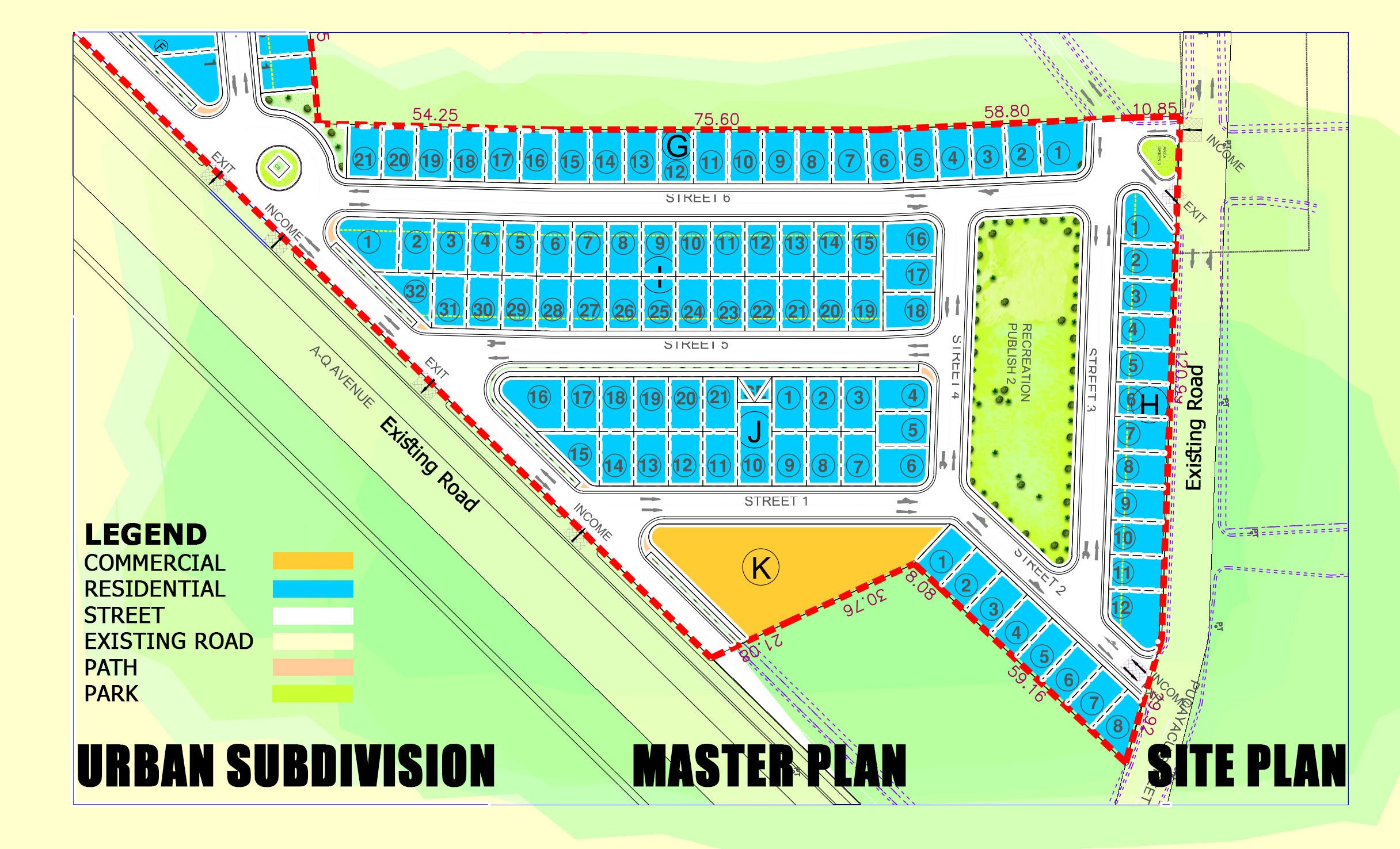 Housing Subdivision Graphics