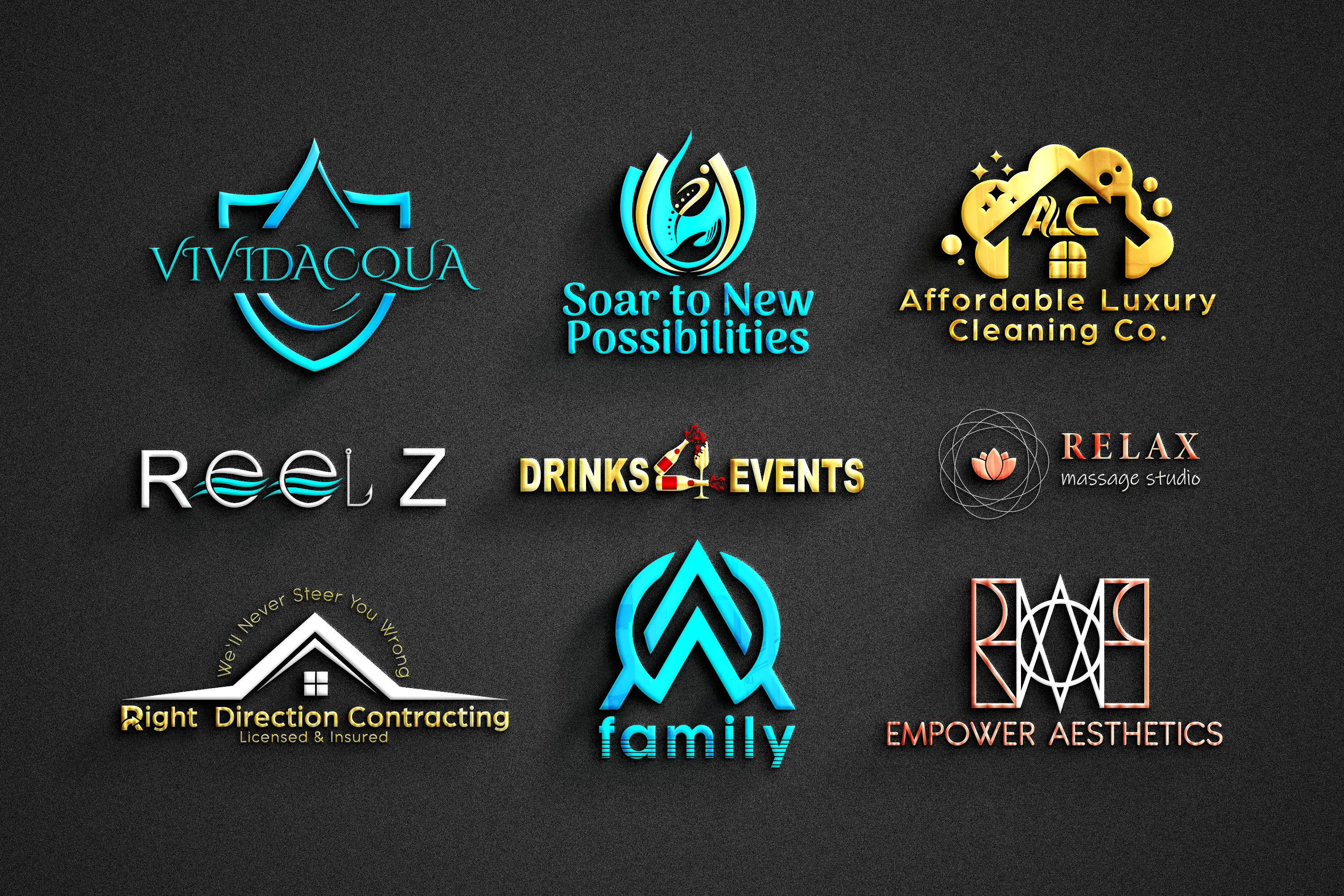 Luxe Logo Design Modern Minimalist And Creative Logo By