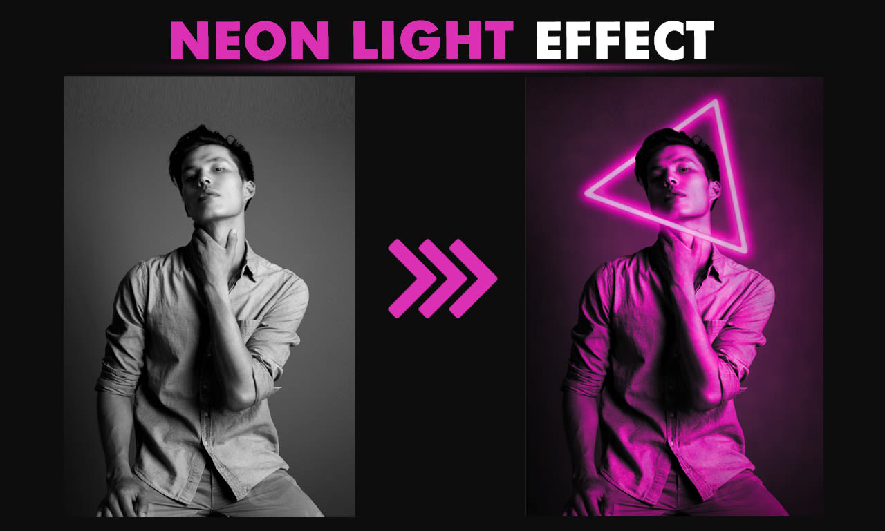 How To Make Neon Light Effect In Photo - Infoupdate.org