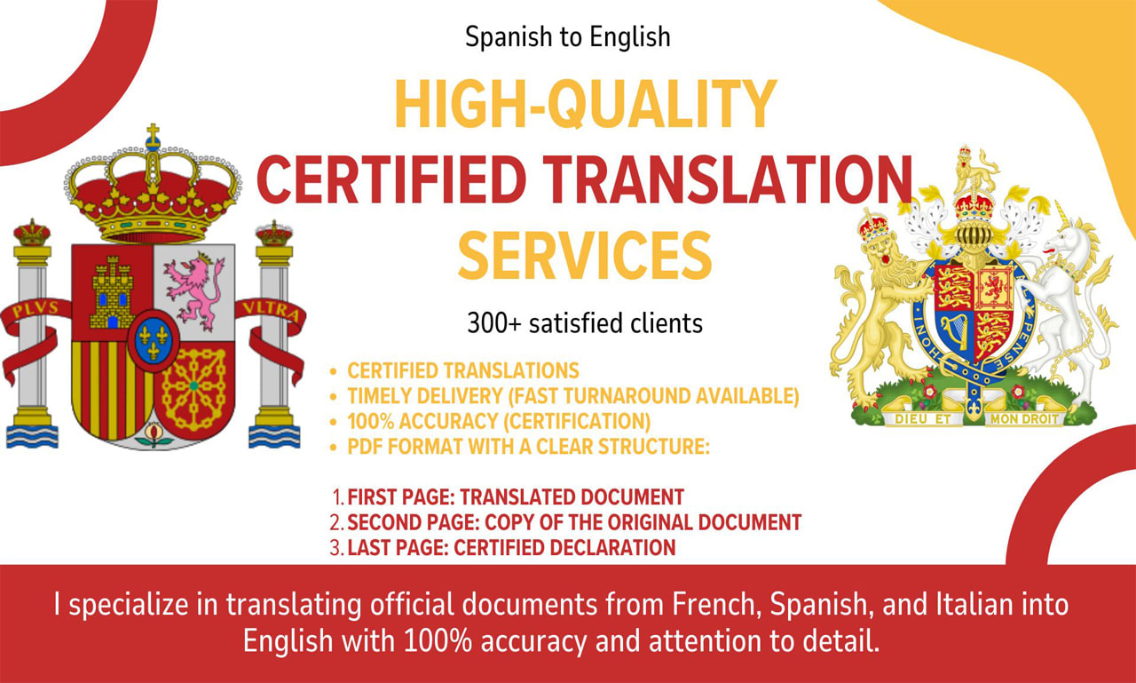 Official English Translations Of The Certificates And Transcripts ...
