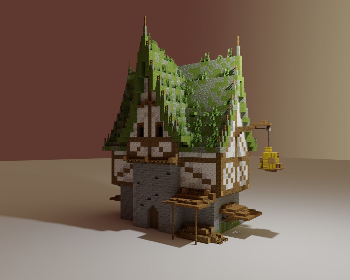 Casa Estilo Tudor Minecraft Tony Stark's Mansion Minecraft Map