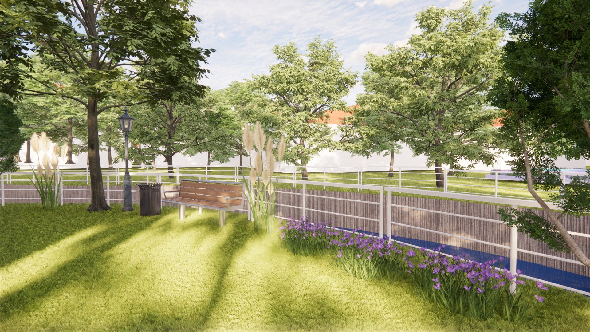 3d Community Park Design