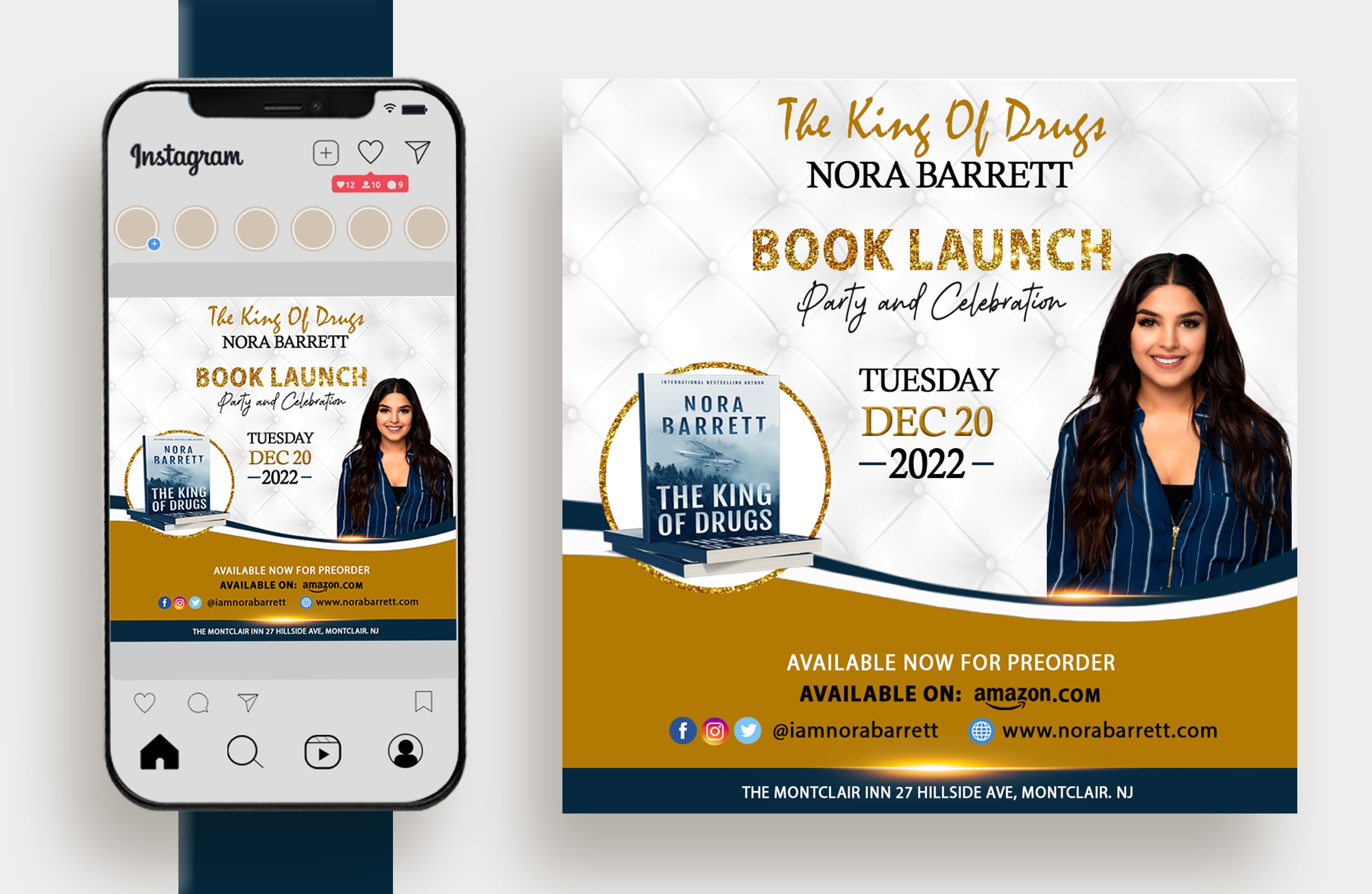 Ideas Book Signing Poster