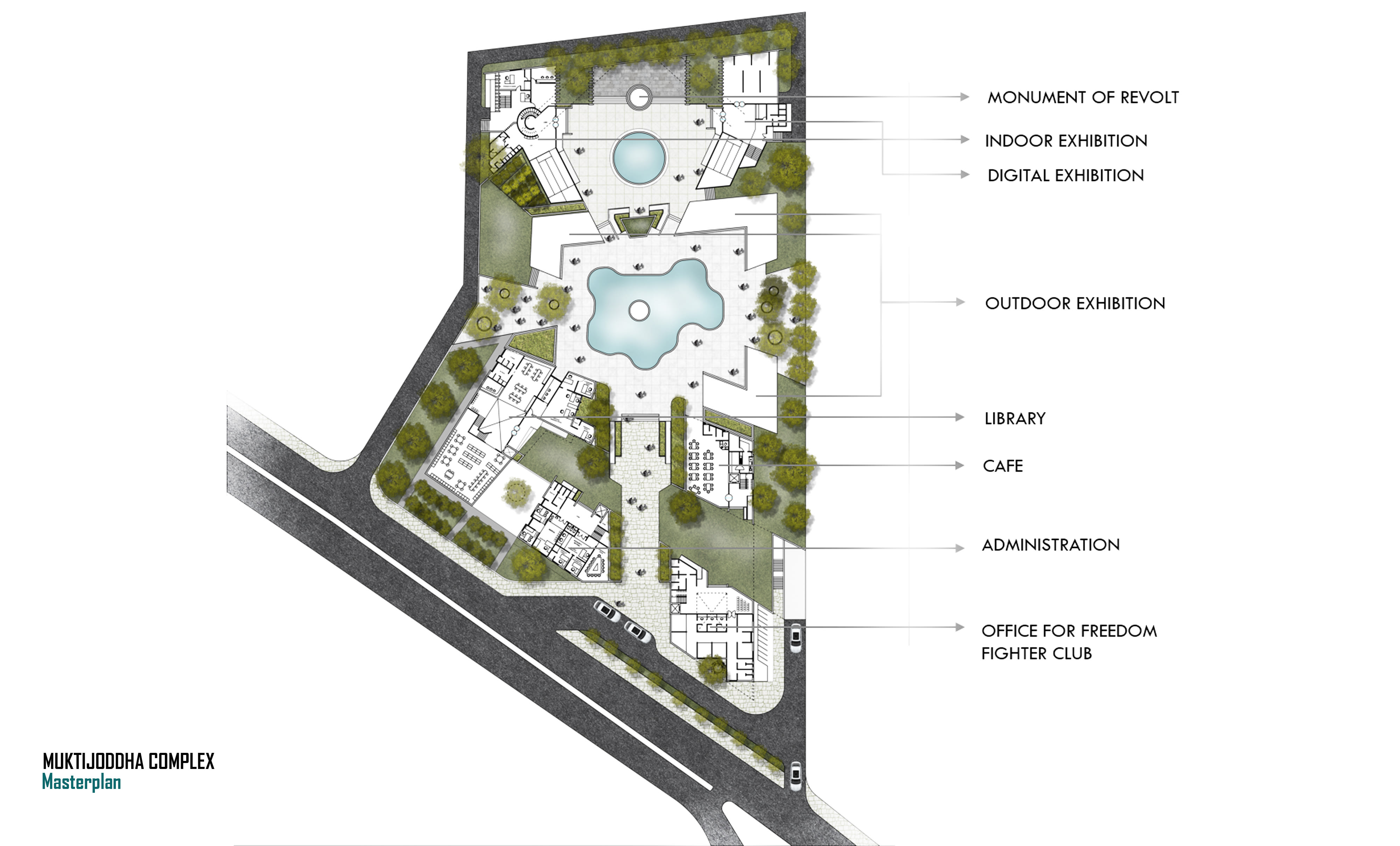 Master Plan Landscape Render