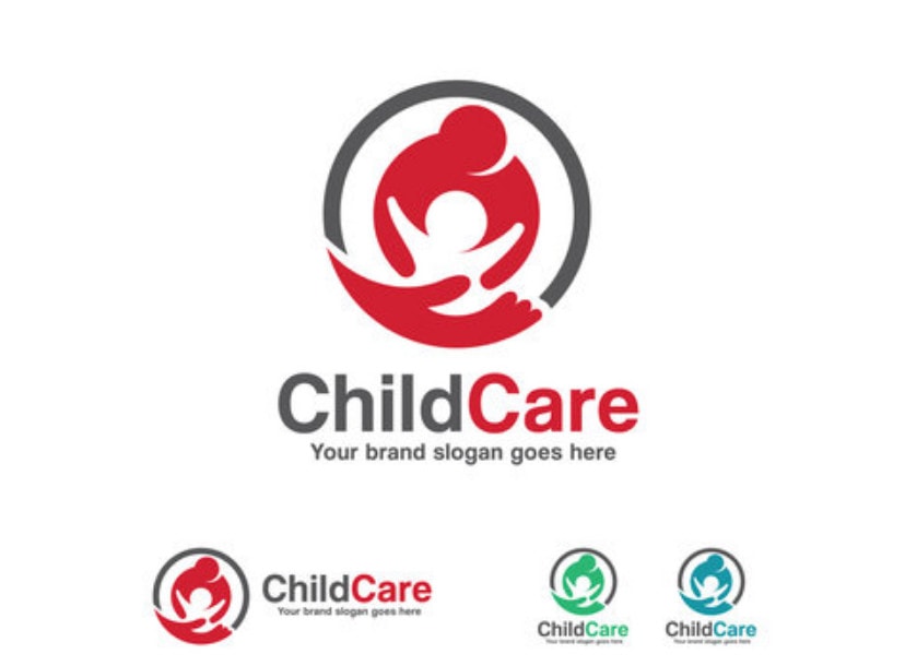 Conception De Logo De Garde D'enfants