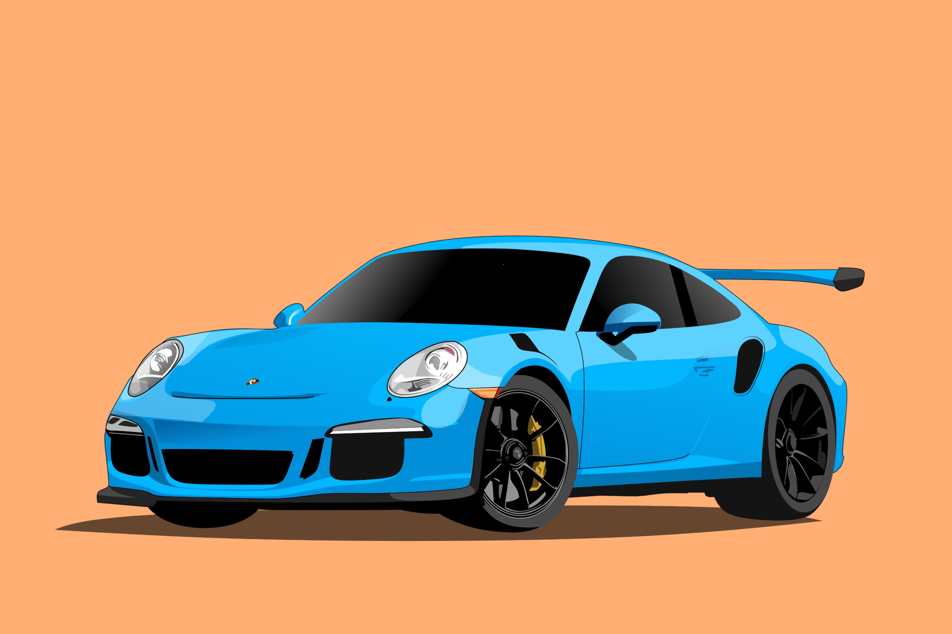 Simple Car Vector
