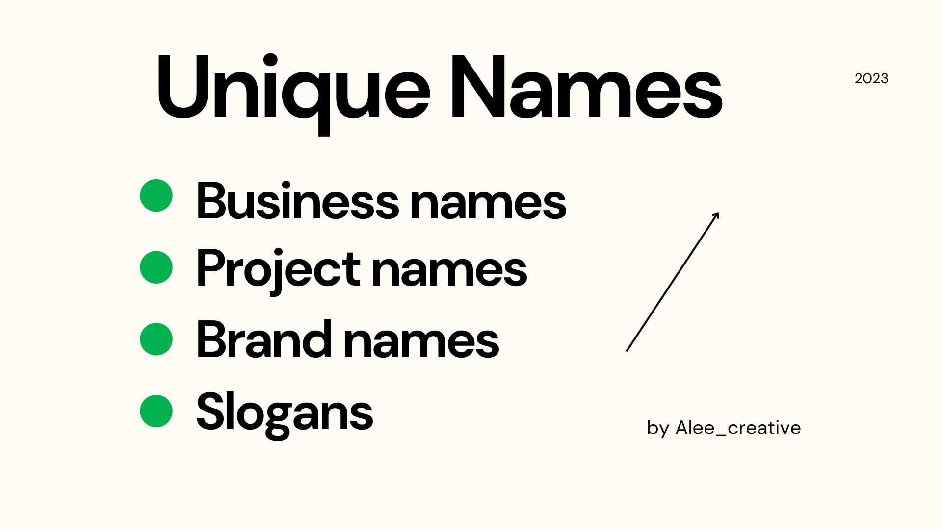 creative project names