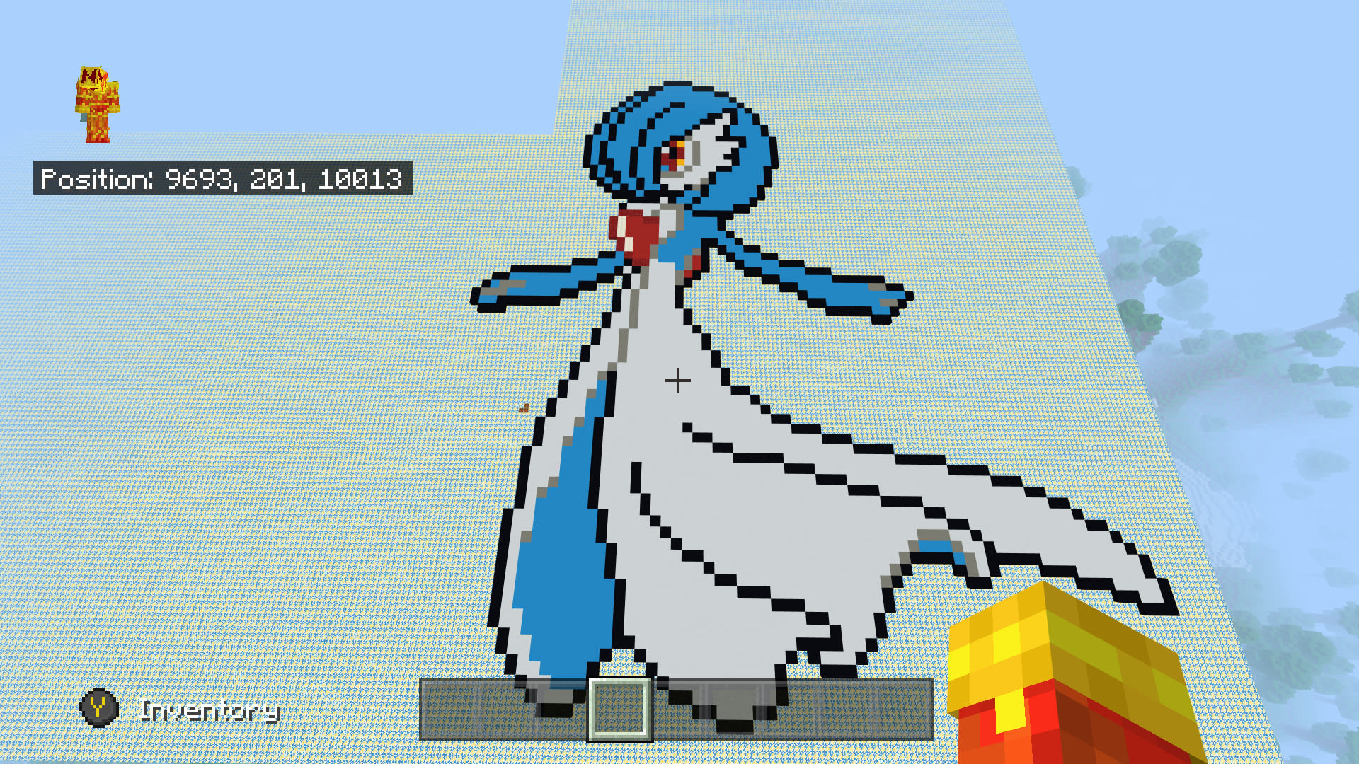 Gardevoir Sprite Minecraft Pixelart Ree Meroma (Ree/They) | Pokémon