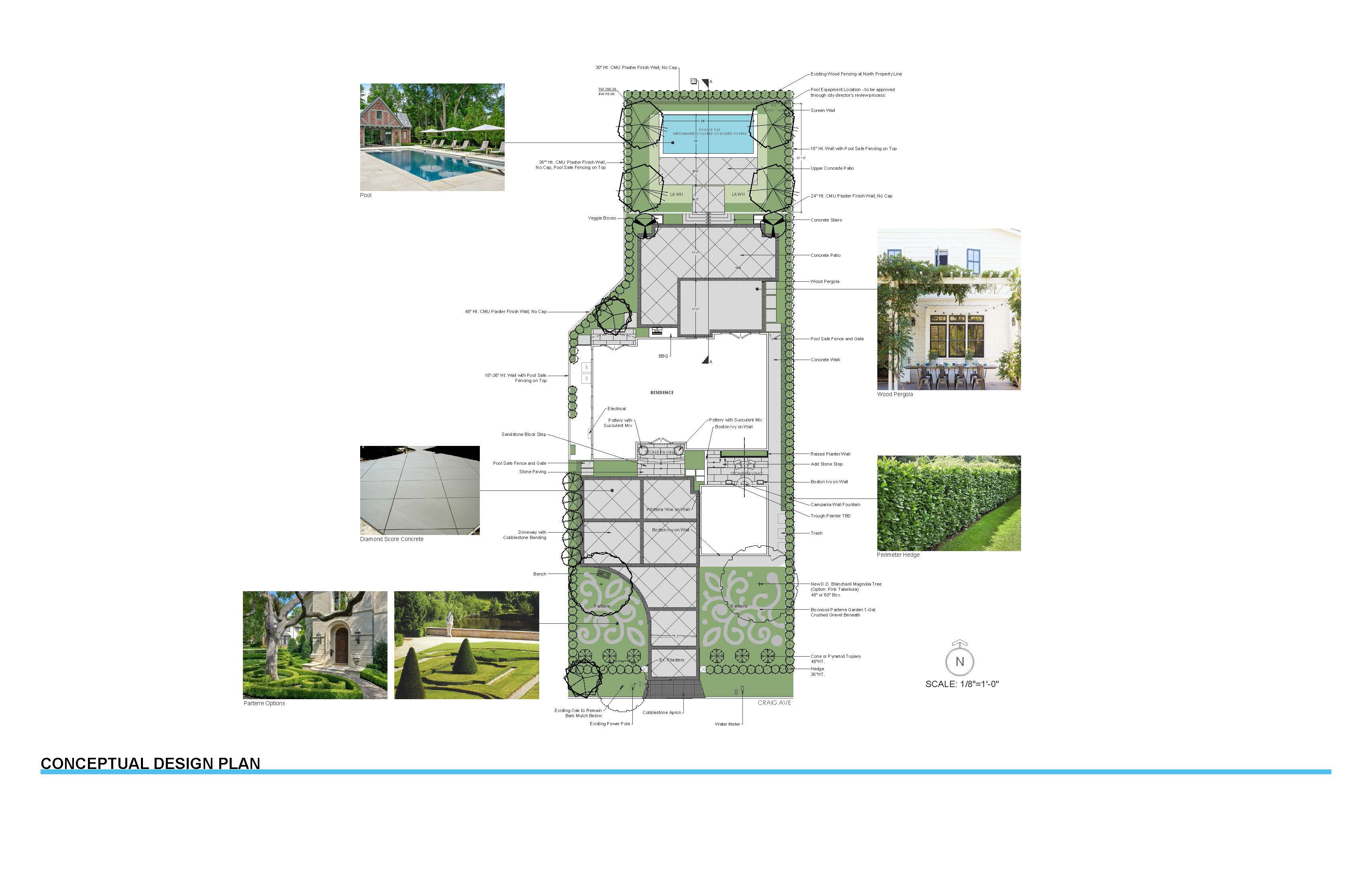 Conceptual Landscape Plan Schematic Design Services In Seattle