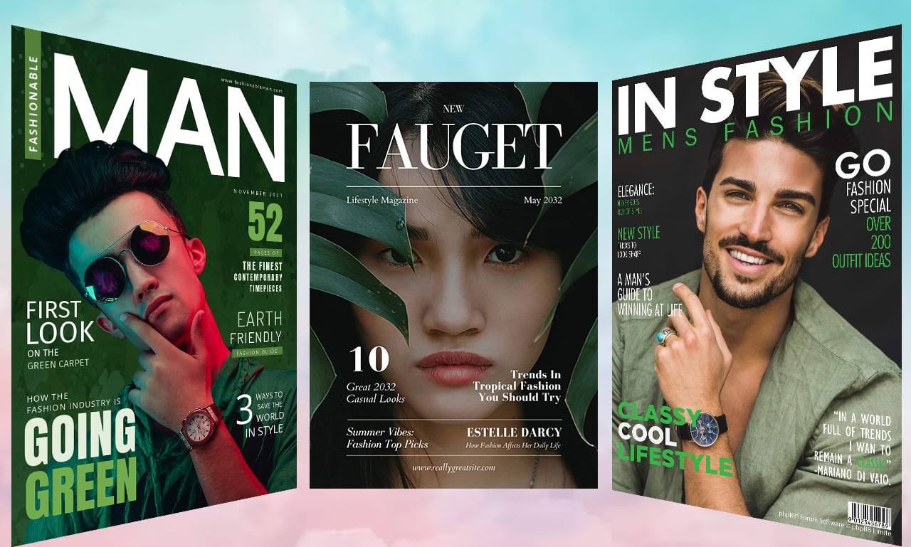 Magazine Cool Logo