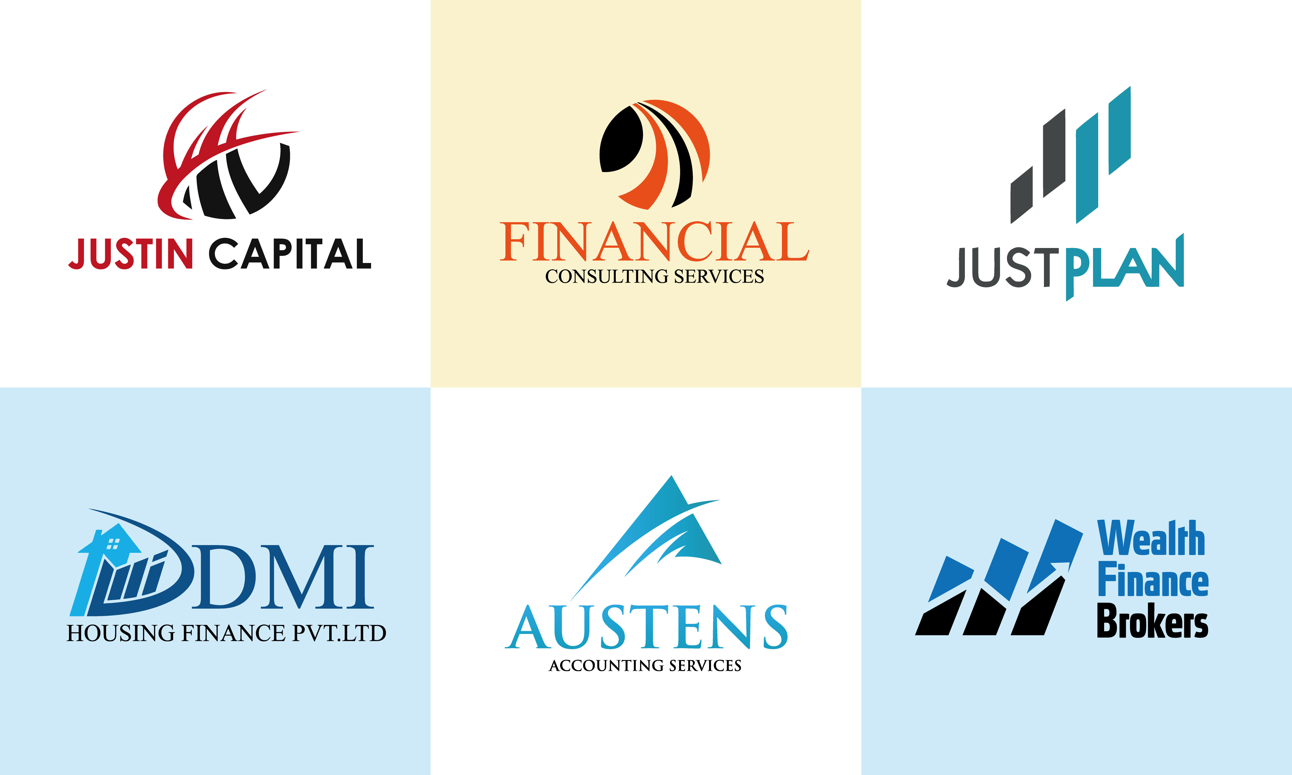 Financial Business Company Logo Financial Services Logo Maker