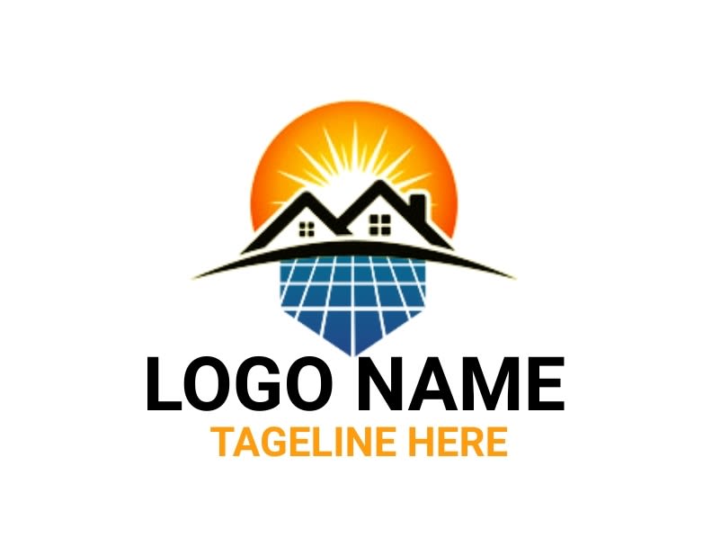 Energy Company Logos Energiespar Logo Design Lizenzfreies Vektorbild