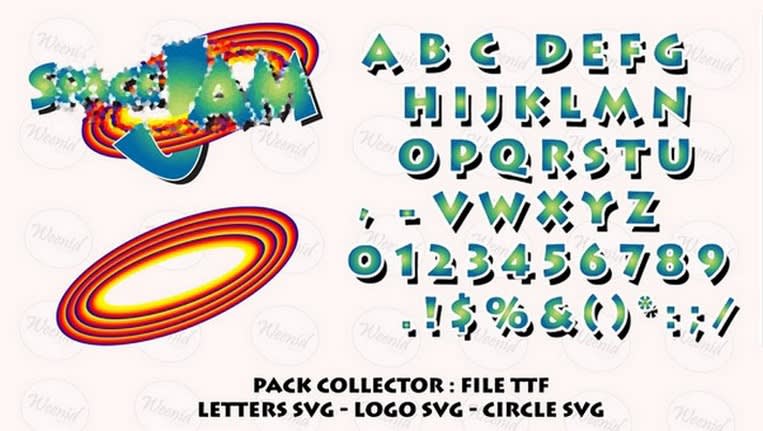 Space Jam Font Space Jam A New Legacy 2021