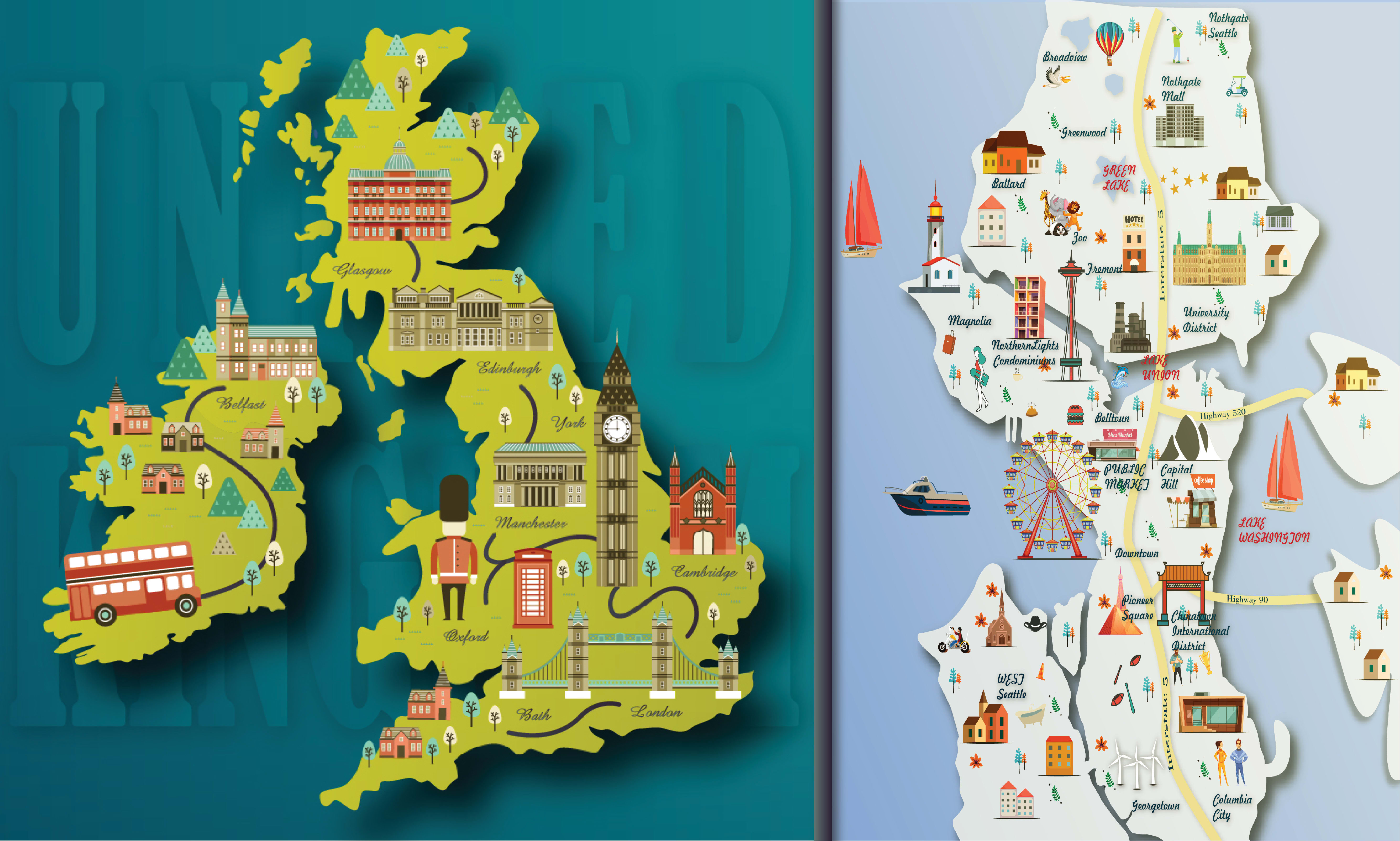 Outstanding Vector Map Photos