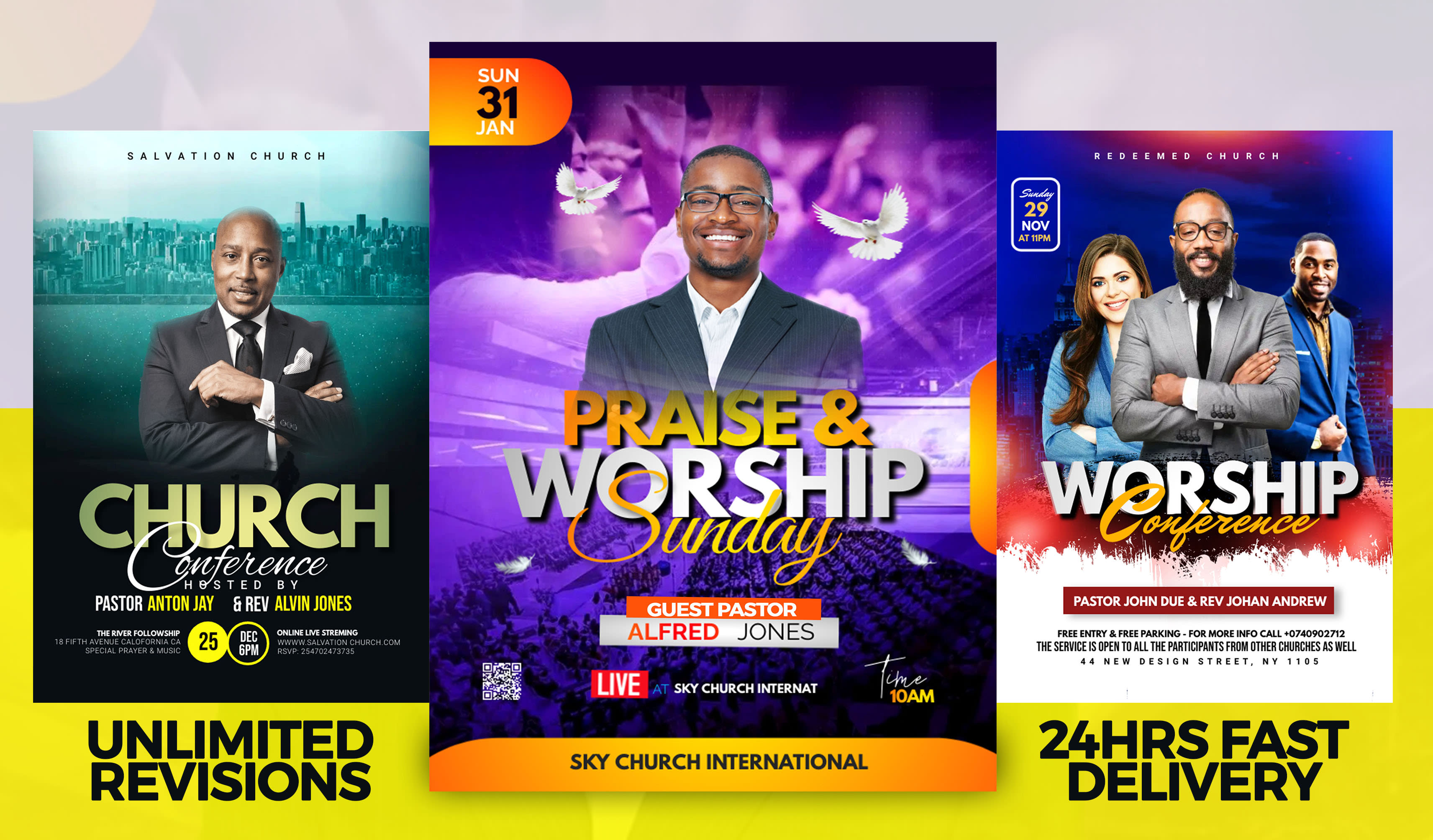 Church Event Poster Design