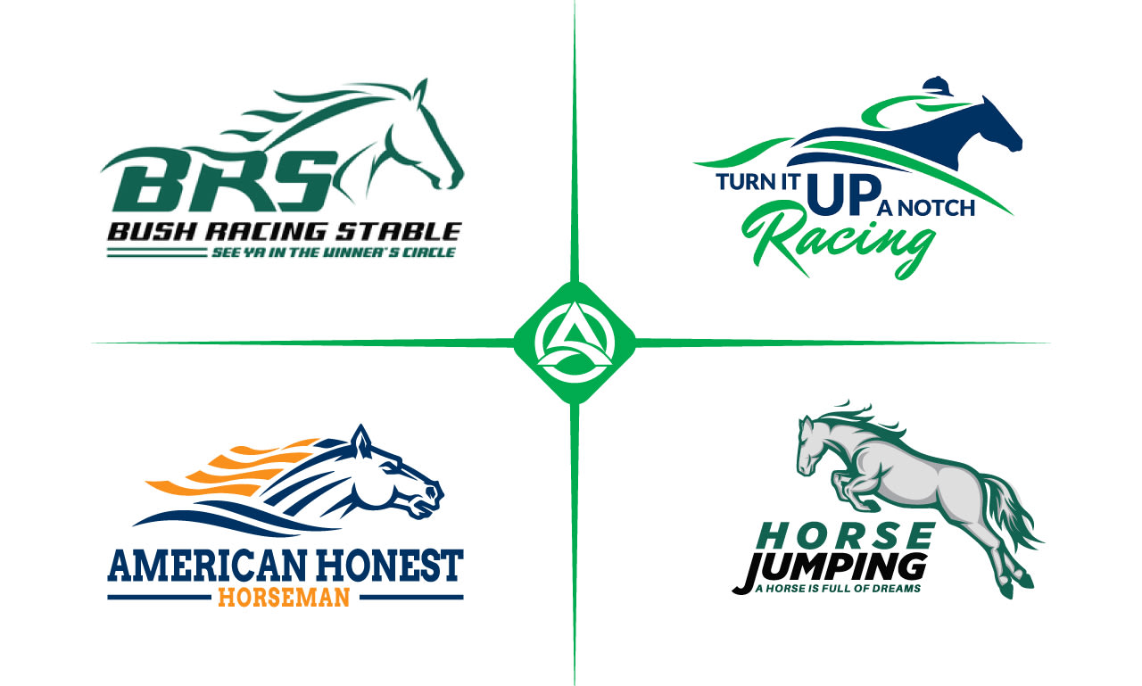 Horse Racing Stable Logo