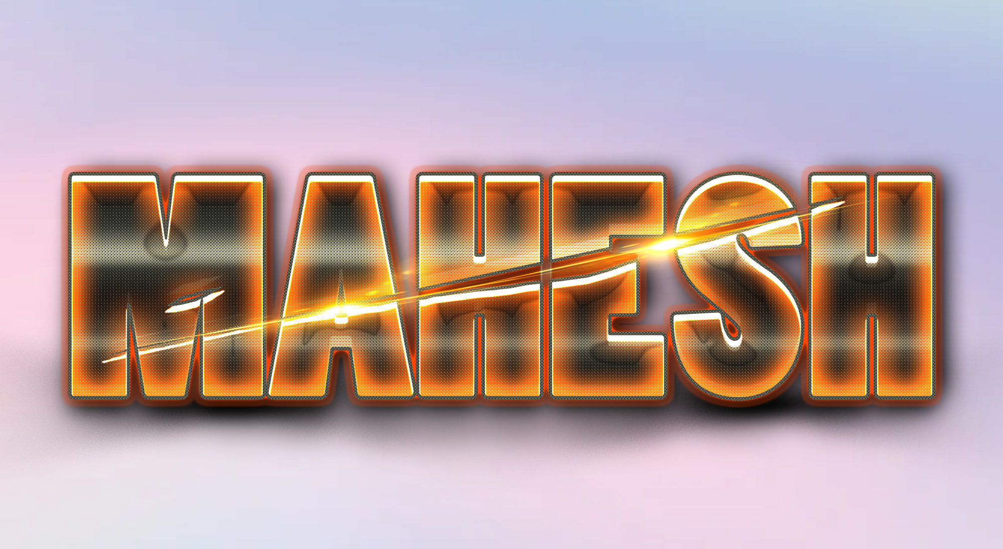 Mahesh Name 3d Logo Mahesh Text Effect And Logo Design Name