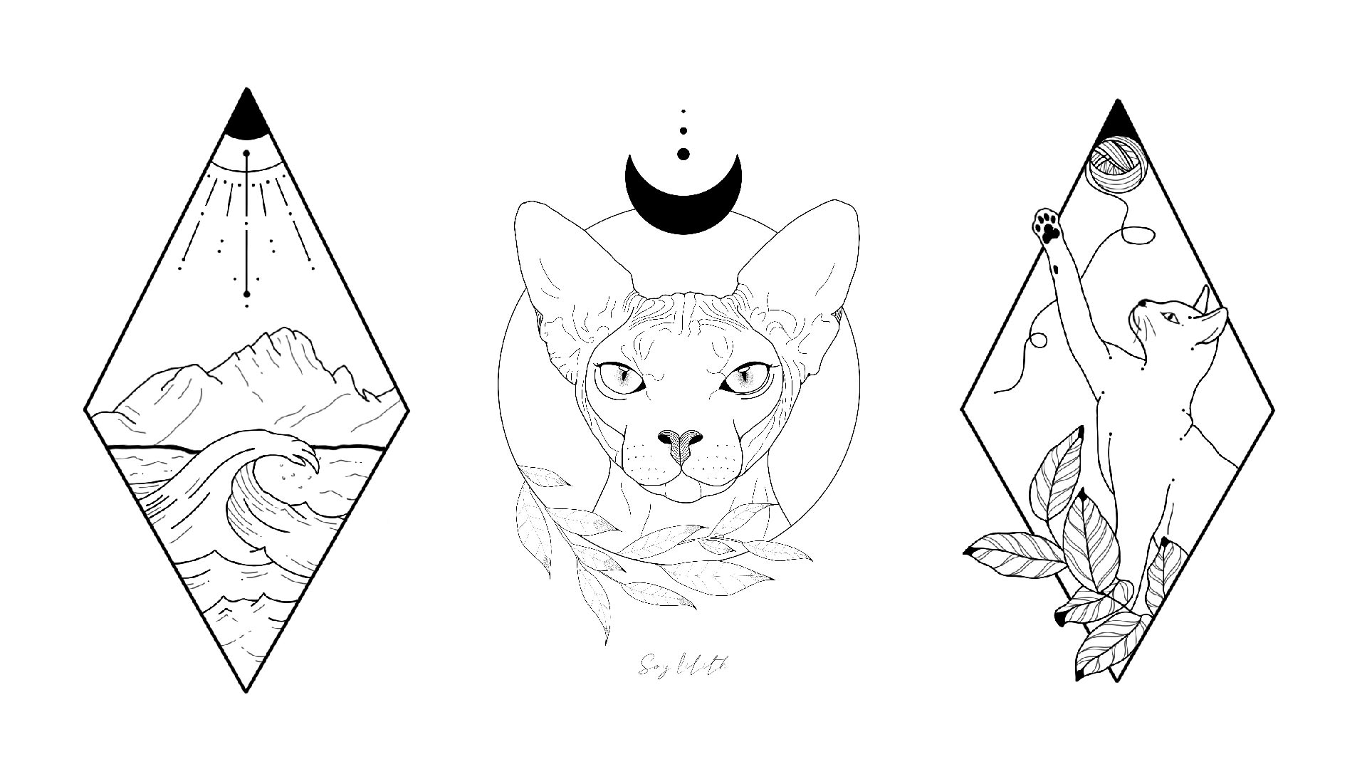 Fine Line Art Fine Line Portrait Tattoo Examples