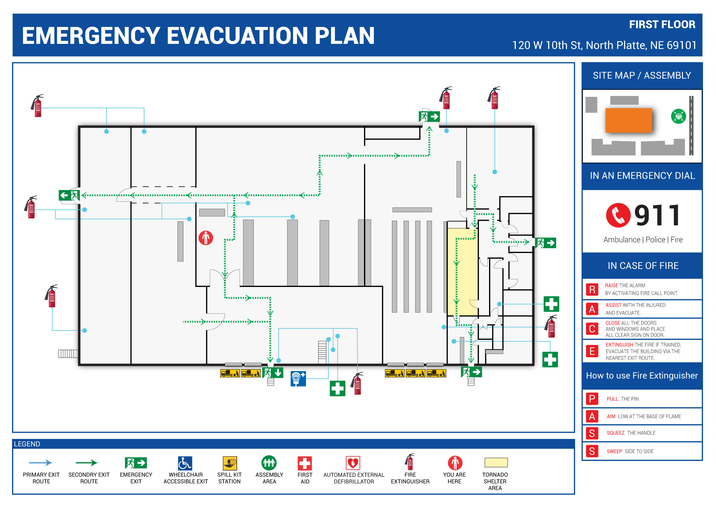 Evacuation Floor Plan Template Beautiful Home Emergency Evacuation Plan