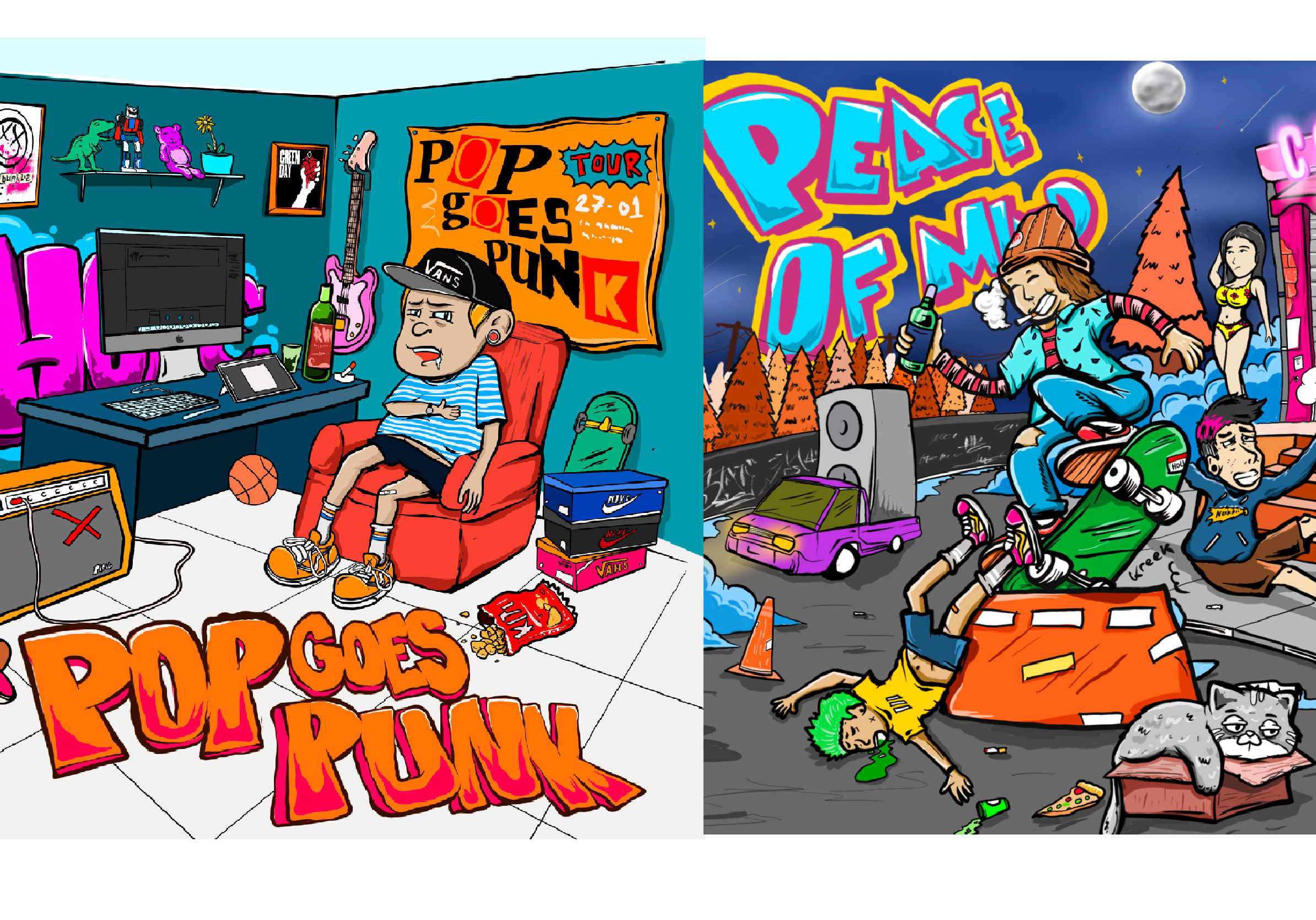 Pop Punk Drawings Anime Pop Punk Projects :: Photos, Videos, Logos,