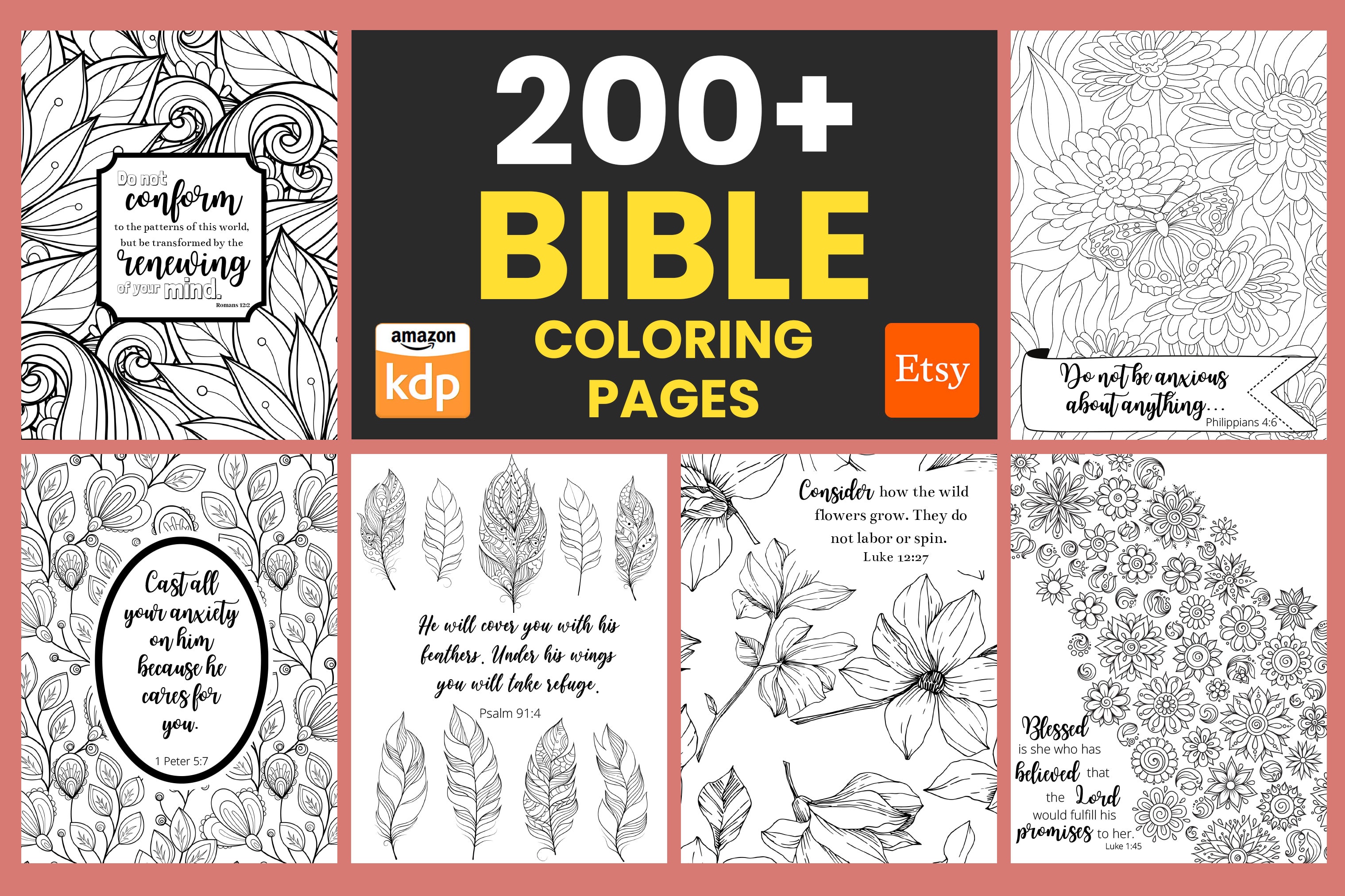 bible coloring book pages