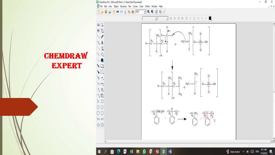 How To Draw Chemical Structures On Word