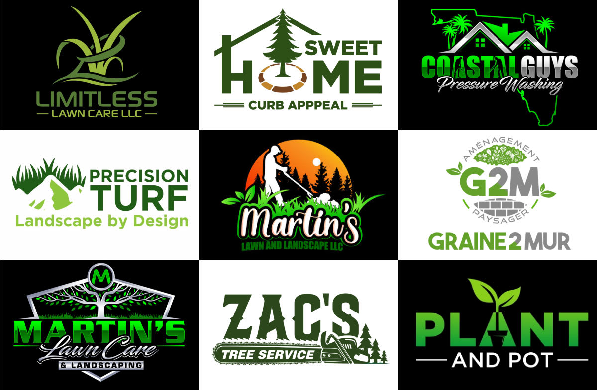 Google Lawn Amp Landscape Logos Lawn Logos | 700 Custom Lawn Logo