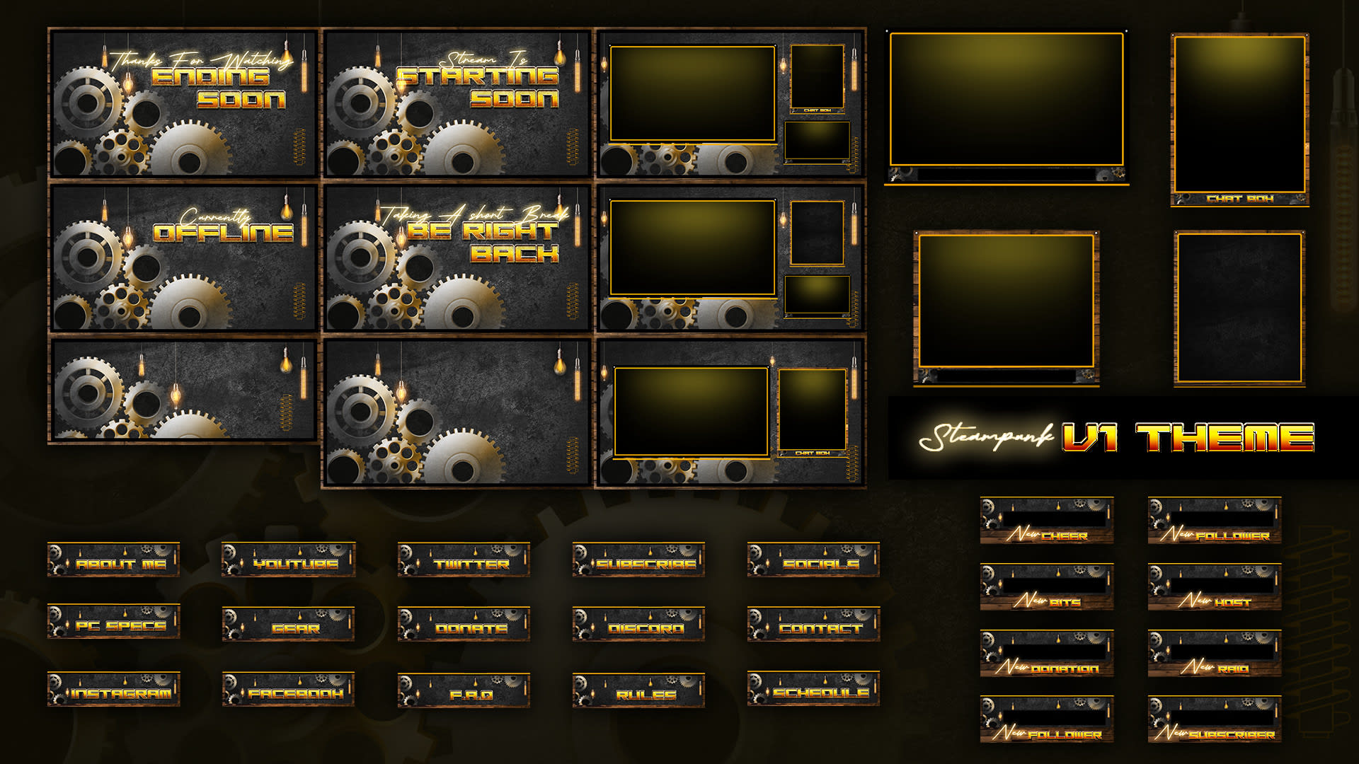 Steampunk Stationery Templates Steampunk Personalized