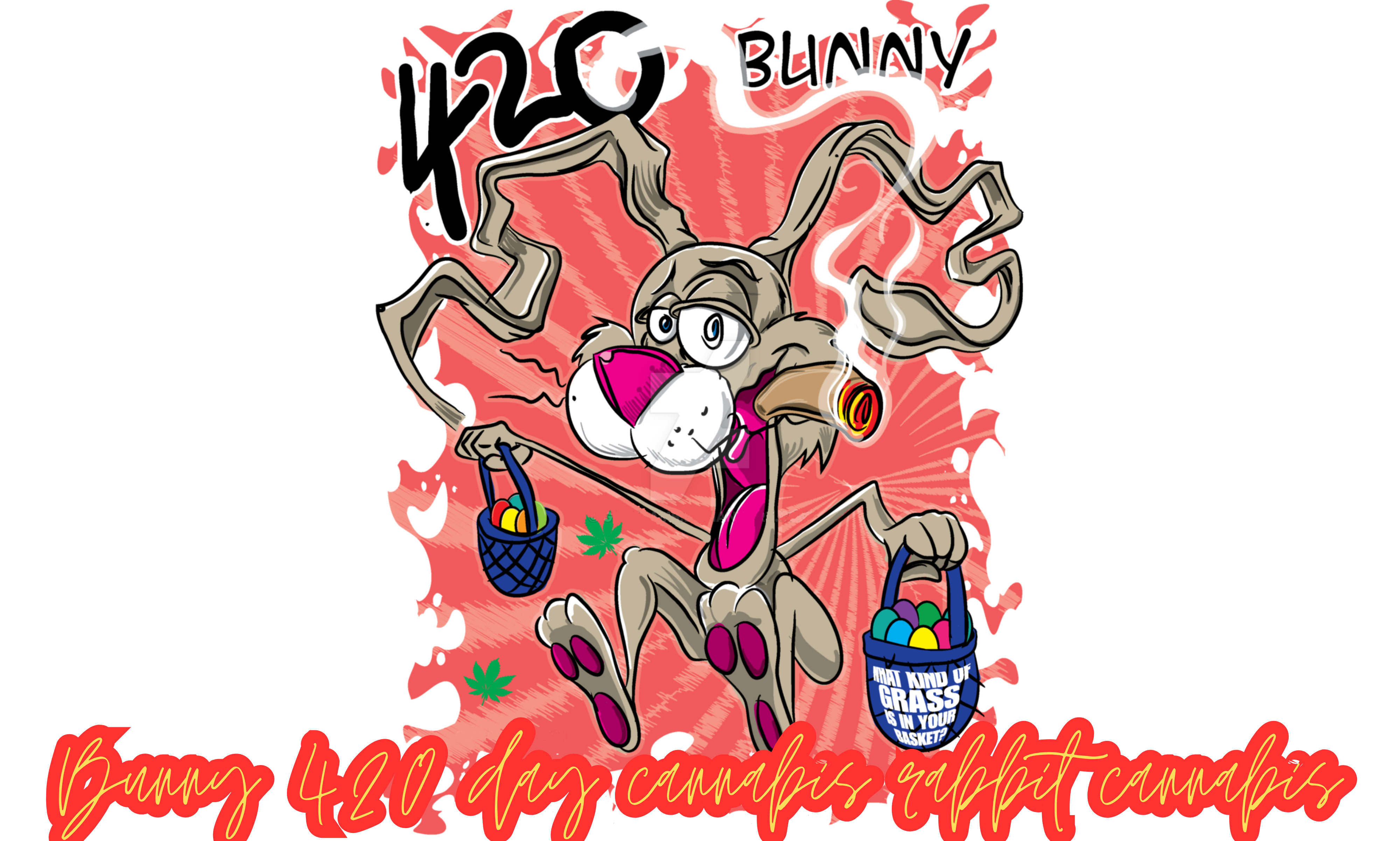 Anime Weed Grass Smoking Mascot Of Weed Cartoon With Smoking. Vector