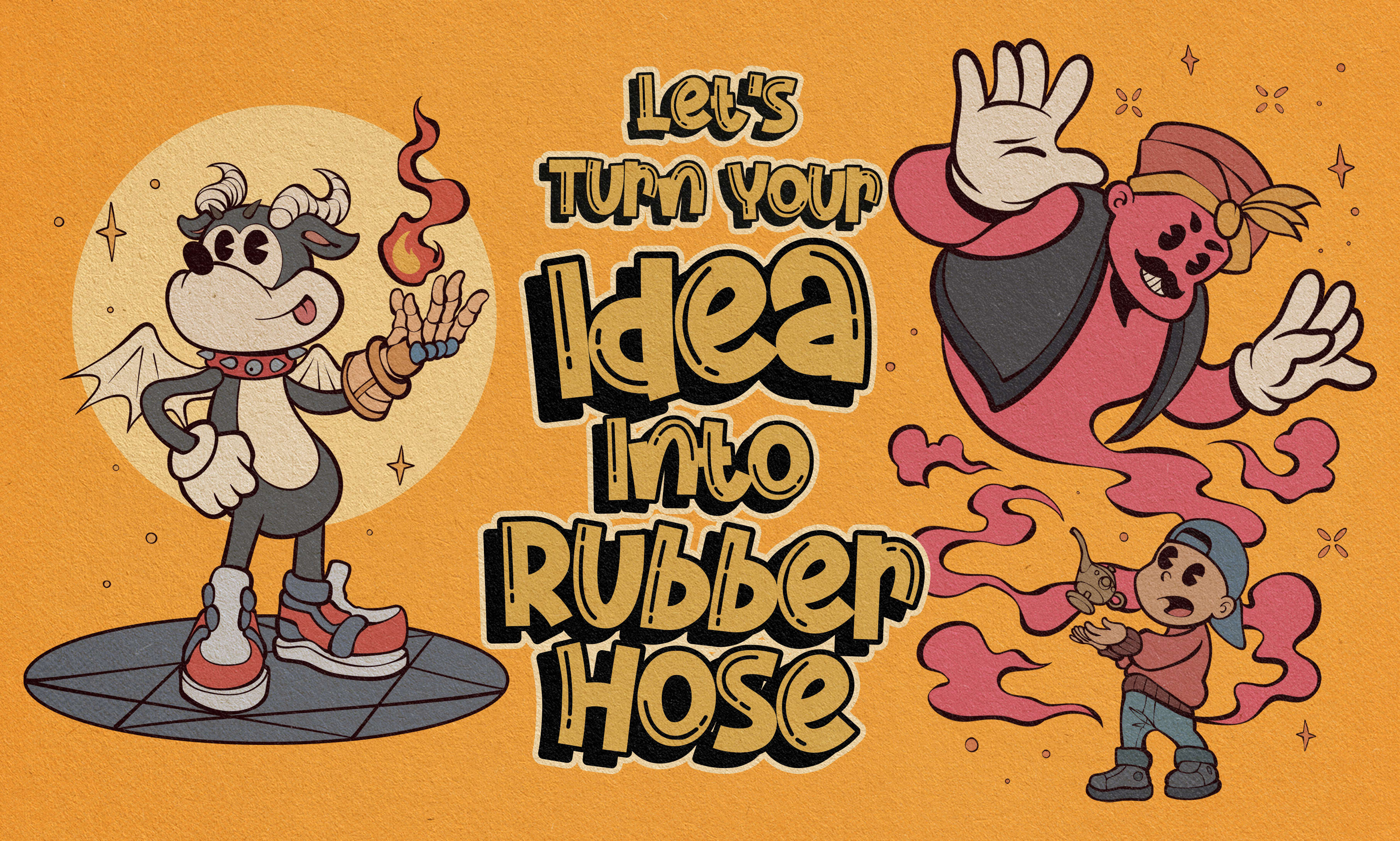 how to draw vintage cartoon characters