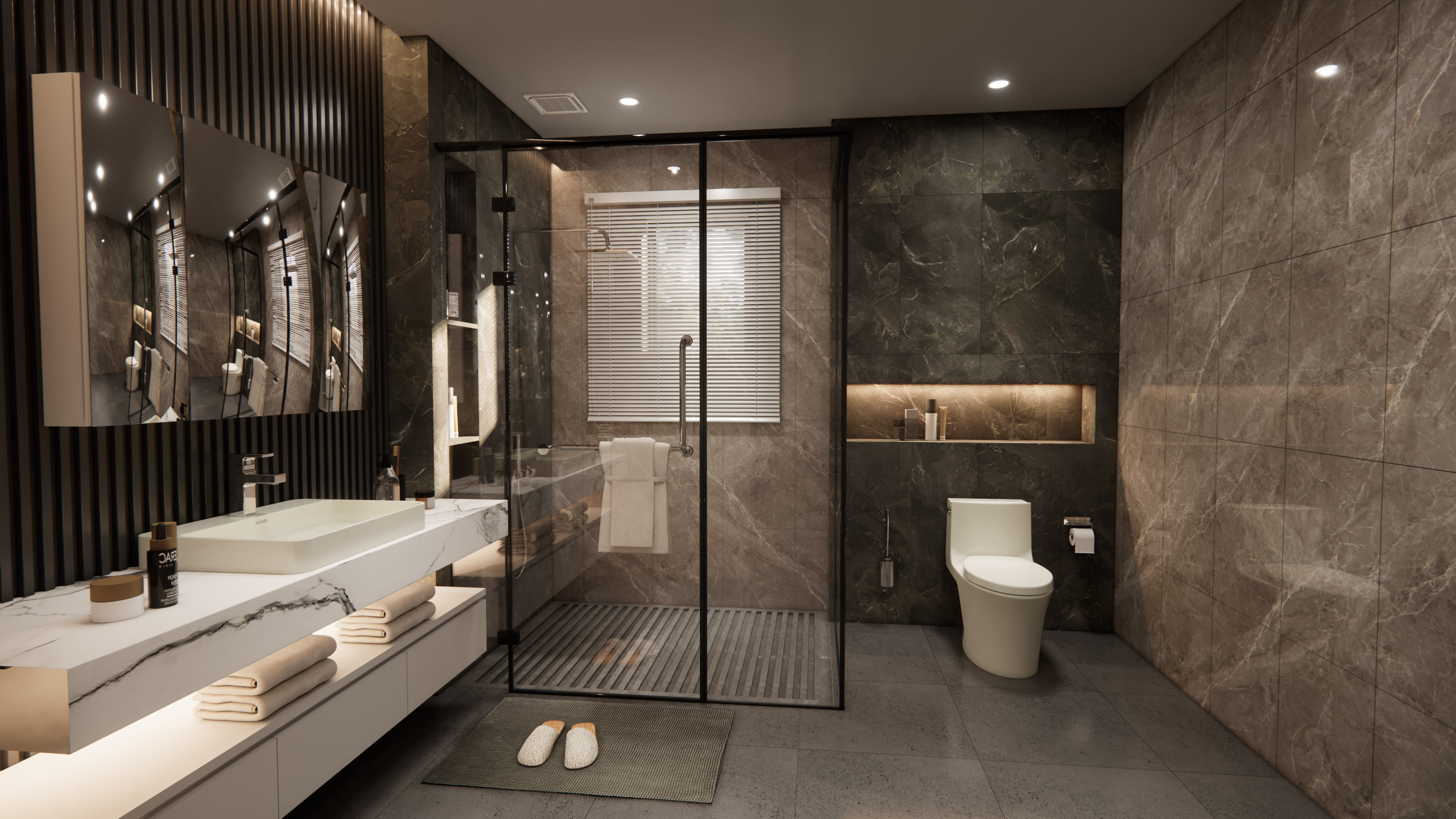 Bathroom Interior Design Renderings