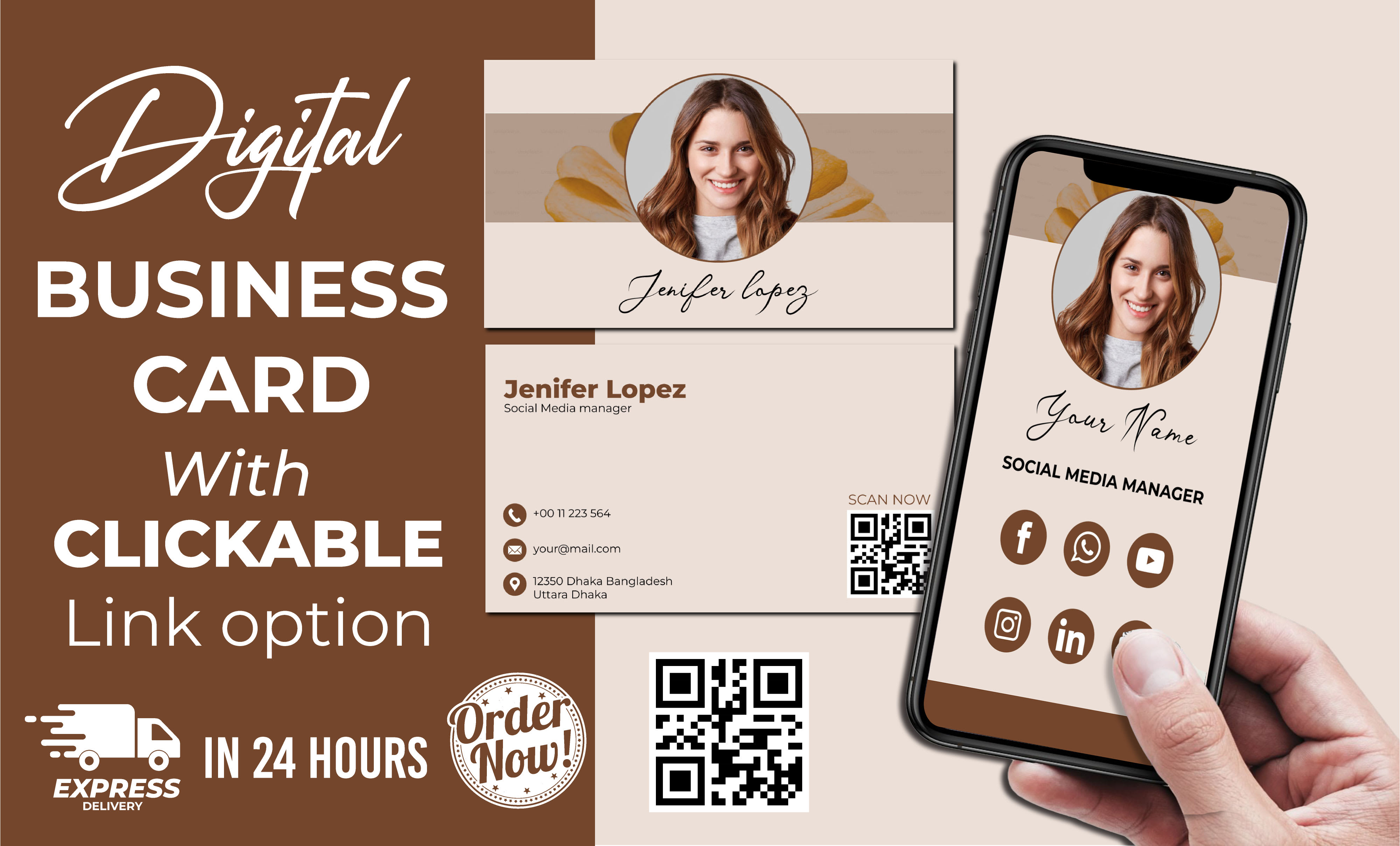 Virtual Business Card Template