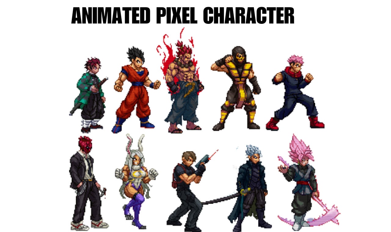 Sprites De Pixel Art