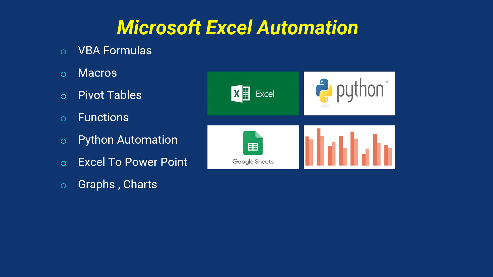 Microsoft Excel Automation Microsoft Excel — Share Your Automation