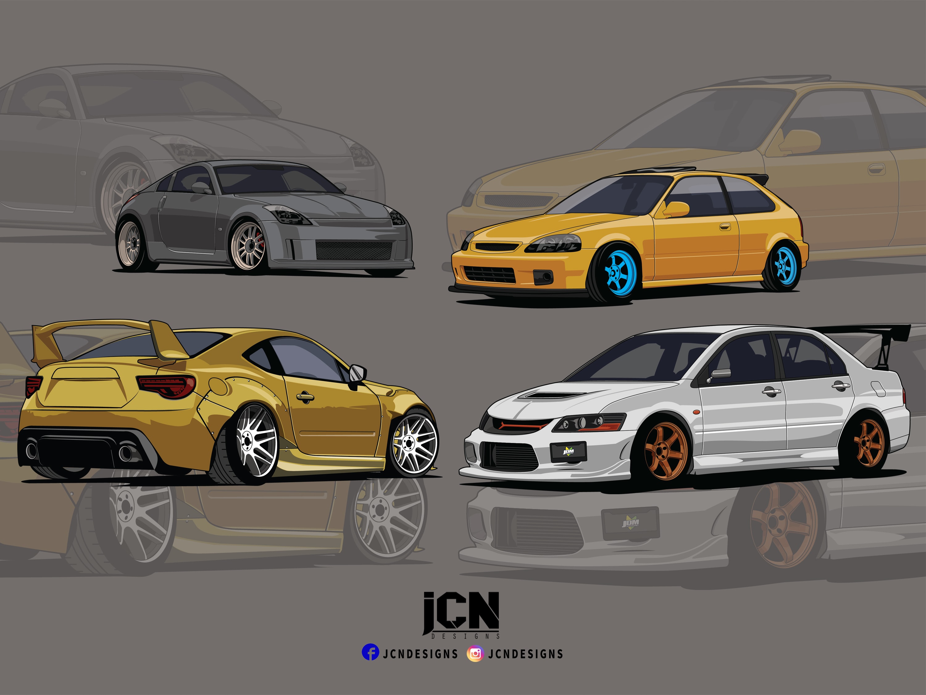 Coloriages Jdm