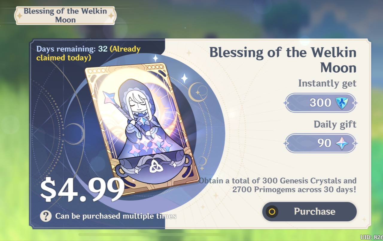 Blessing Of The Welkin Moon HD Wallpapers And Backgrounds, 43% OFF