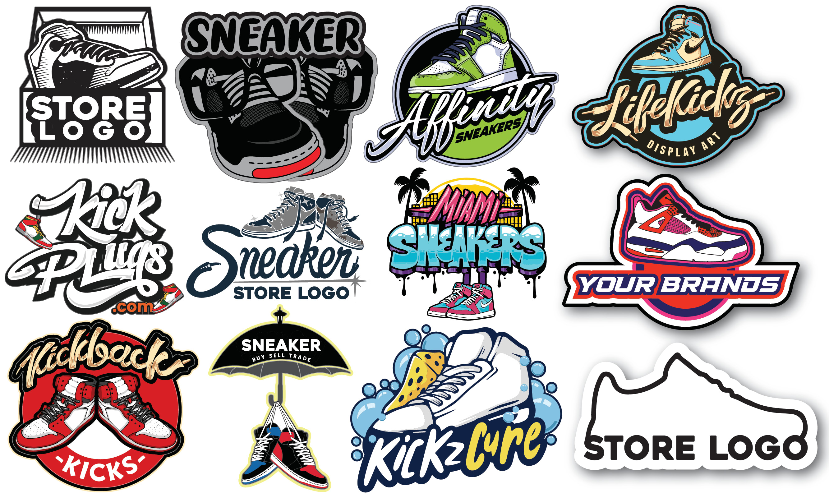 Athletic Shoe Store Logo