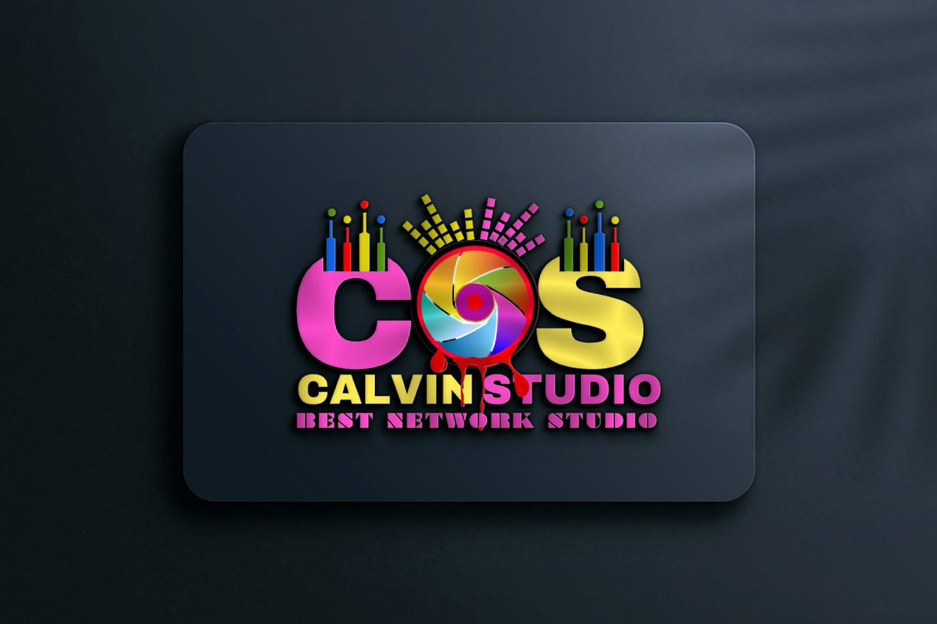 3d Studio Logo Design Production, Music, Film, Studio 3d Logo